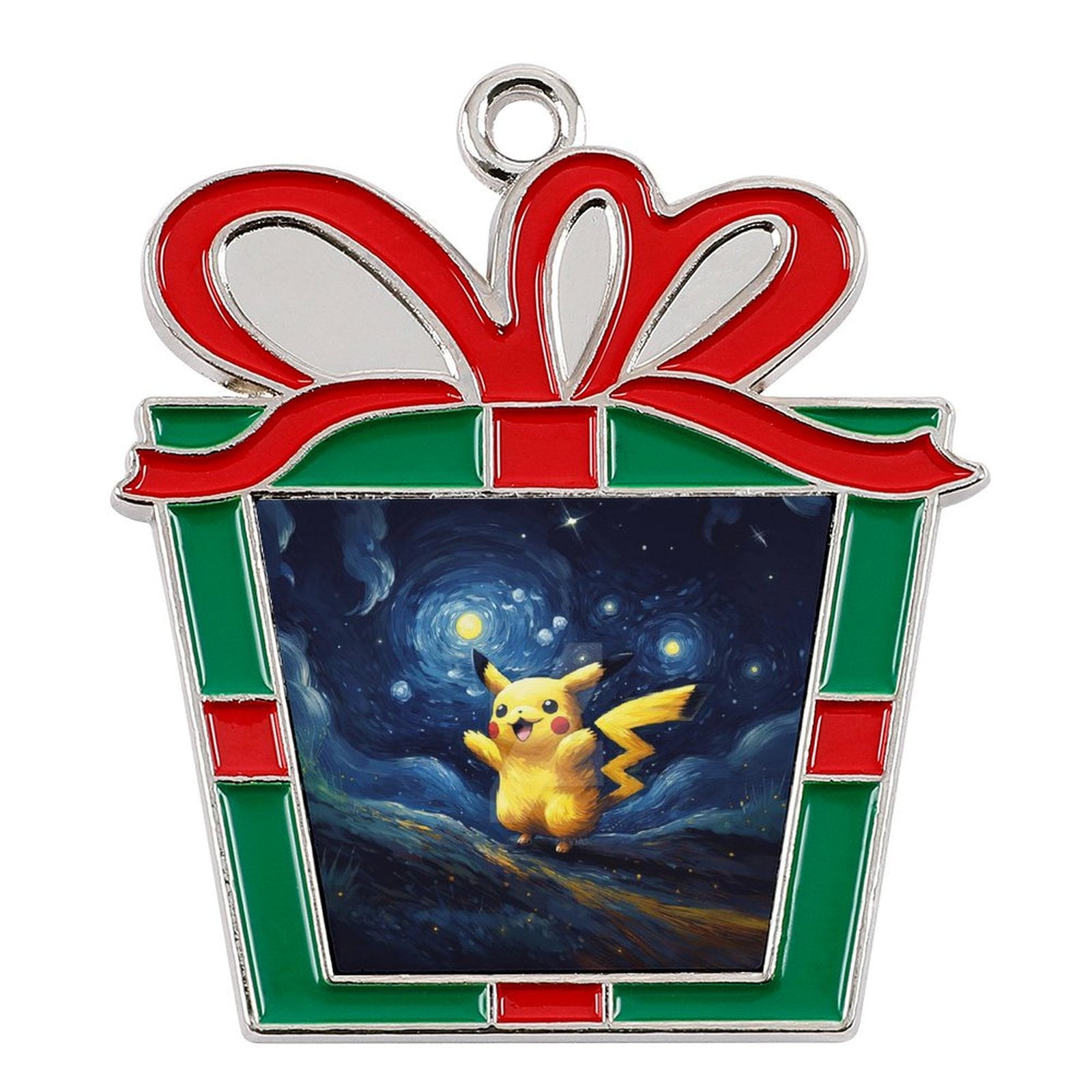 Pokemon_Pikachu Alloy Christmas Pendants Ornaments for DIY Christmas ...