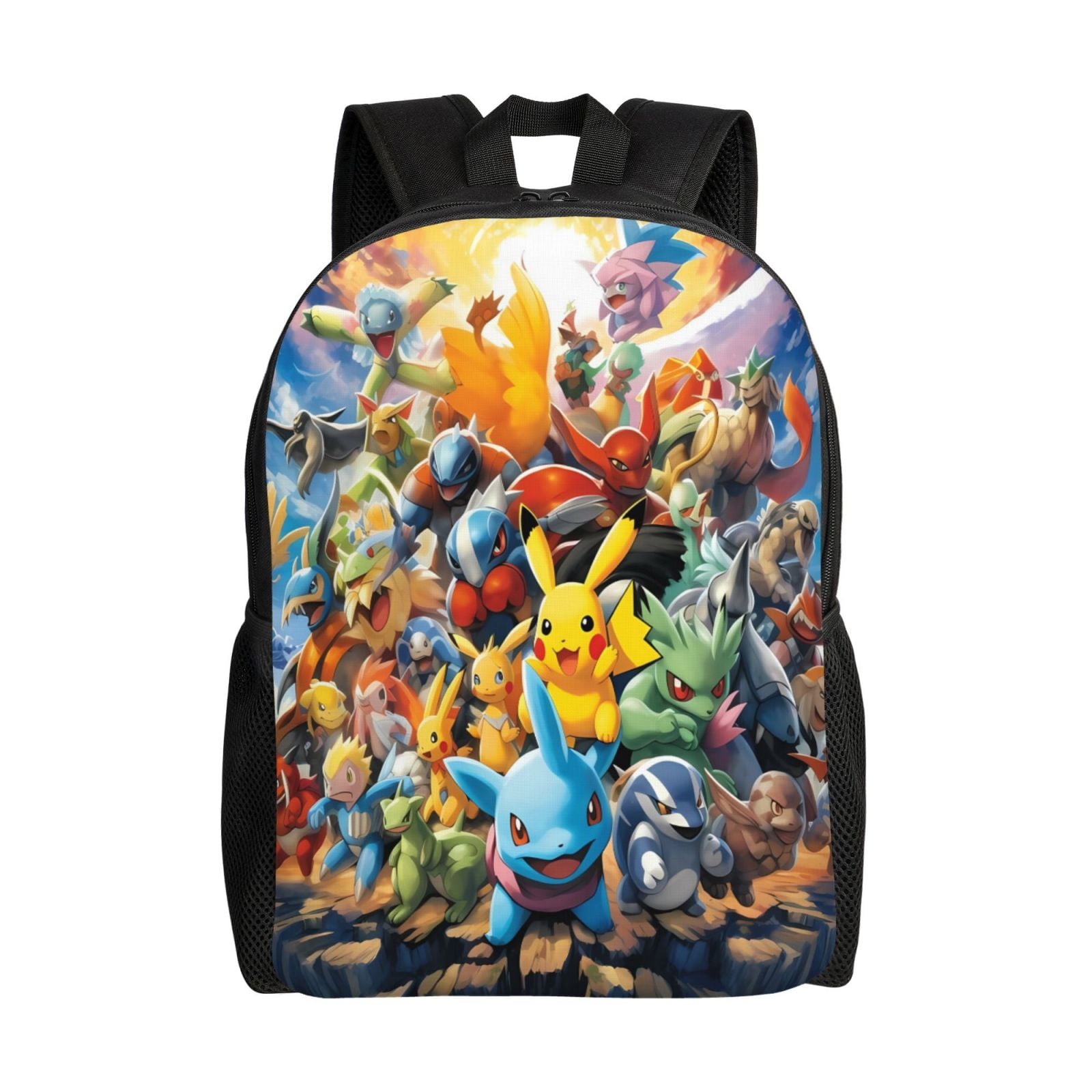 Pokemon_Pikachu Backpack Basics Backpack for School, Study, Travel ...