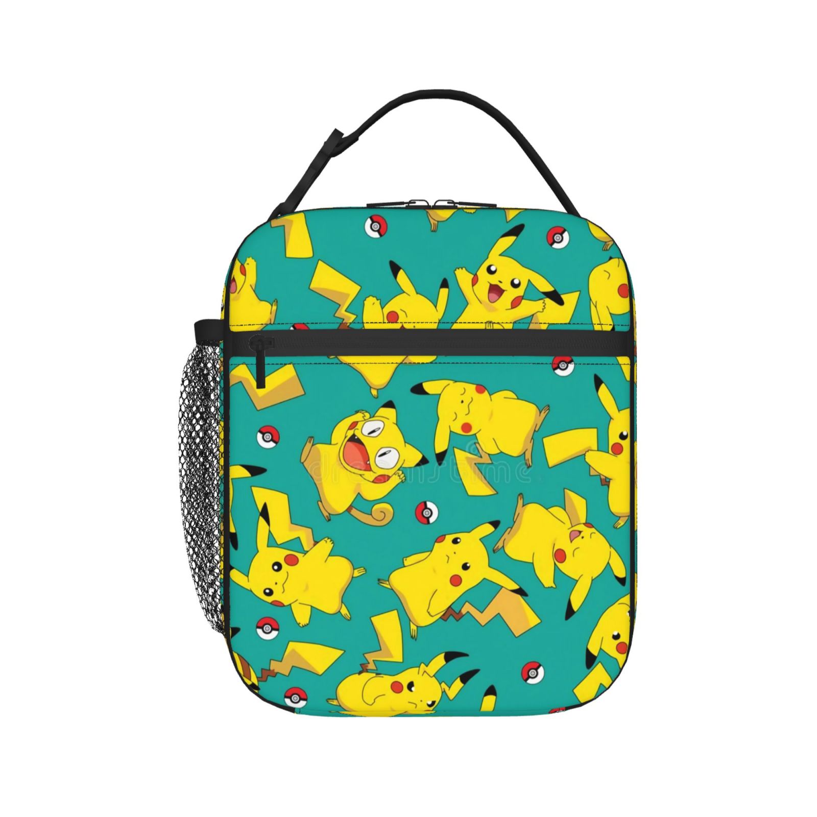 Pokemon Pikachu Ball Rotate Lunch Bag for Women,Lunch Box For Men ...