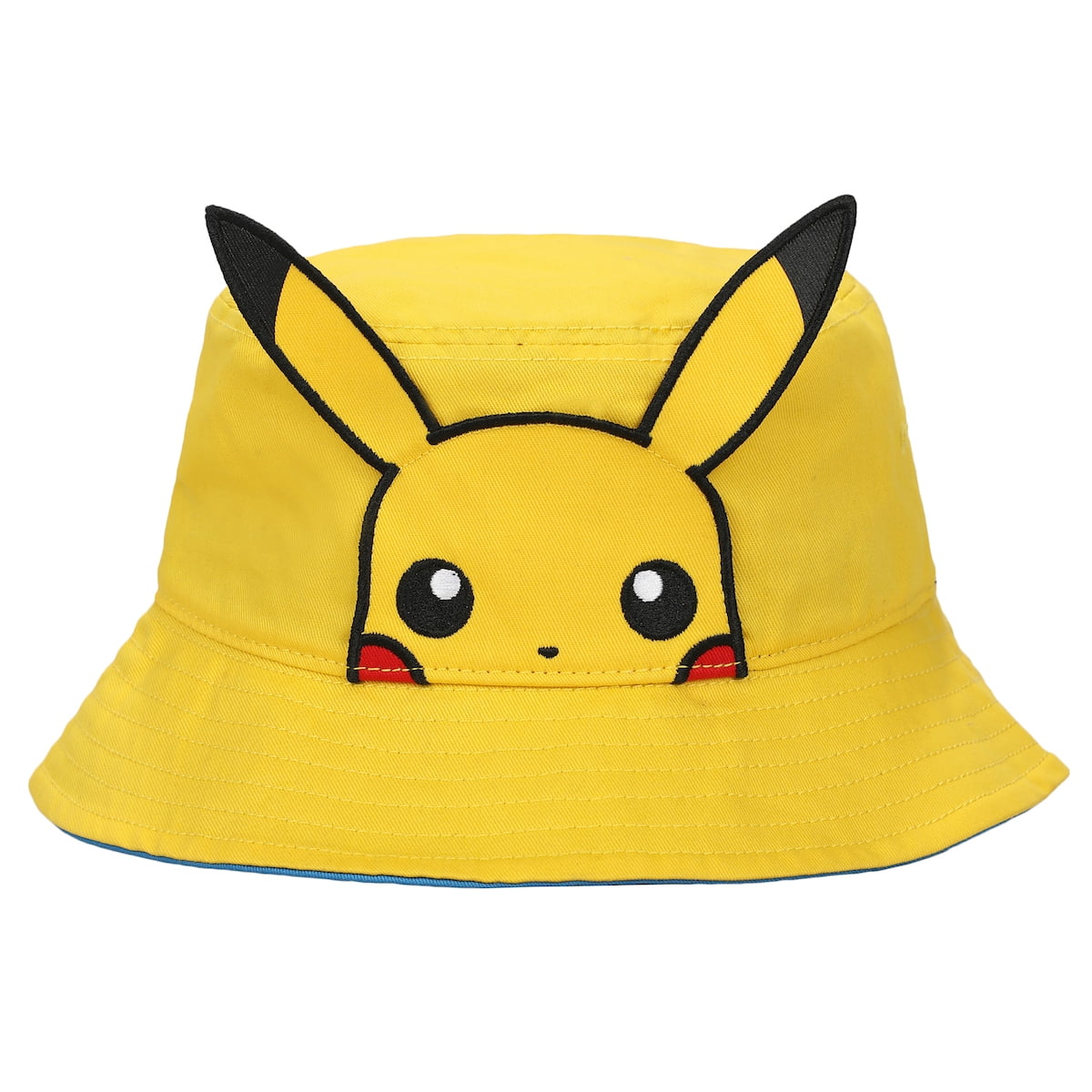 Pokemon Pikachu Big Face Unisex Adult Bucket Hat With 3D Plush ...