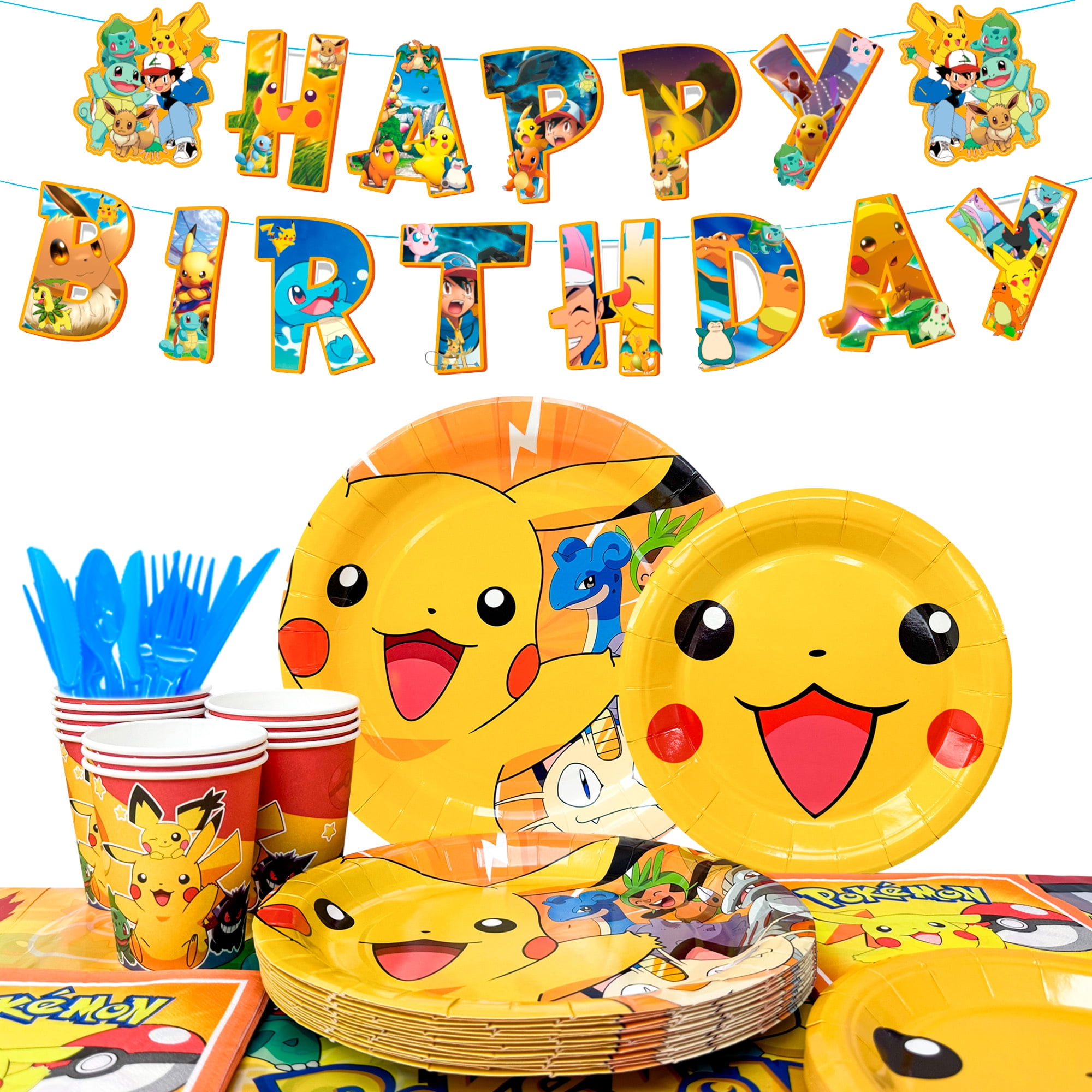 Pokemon Party Supplies in Party & Occasions - Walmart.com