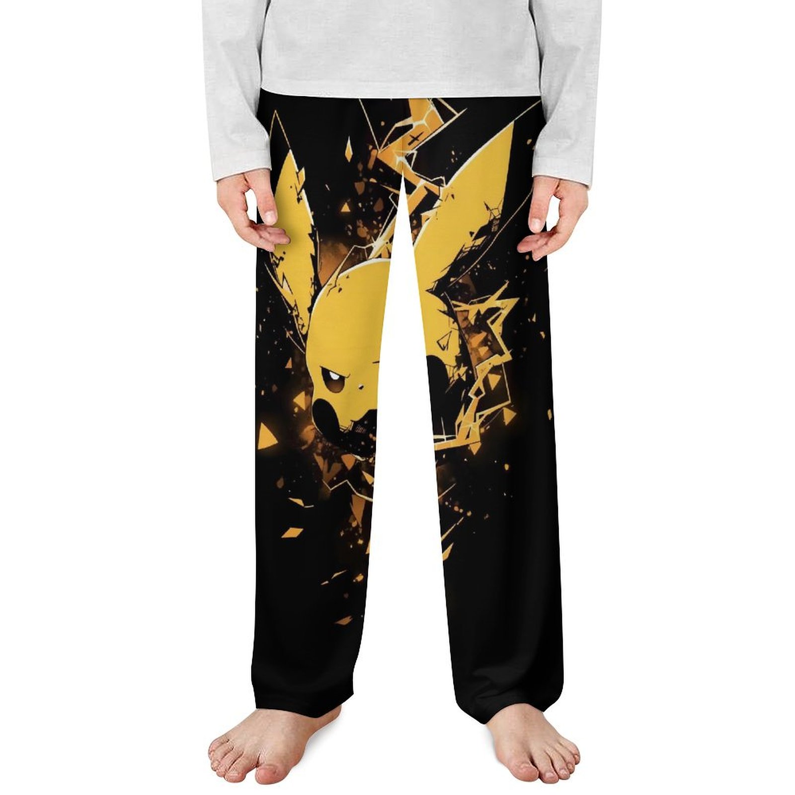 Pokemon Pikachu Boys Cartoon Straight Pajama Pants 120CM - Walmart.com