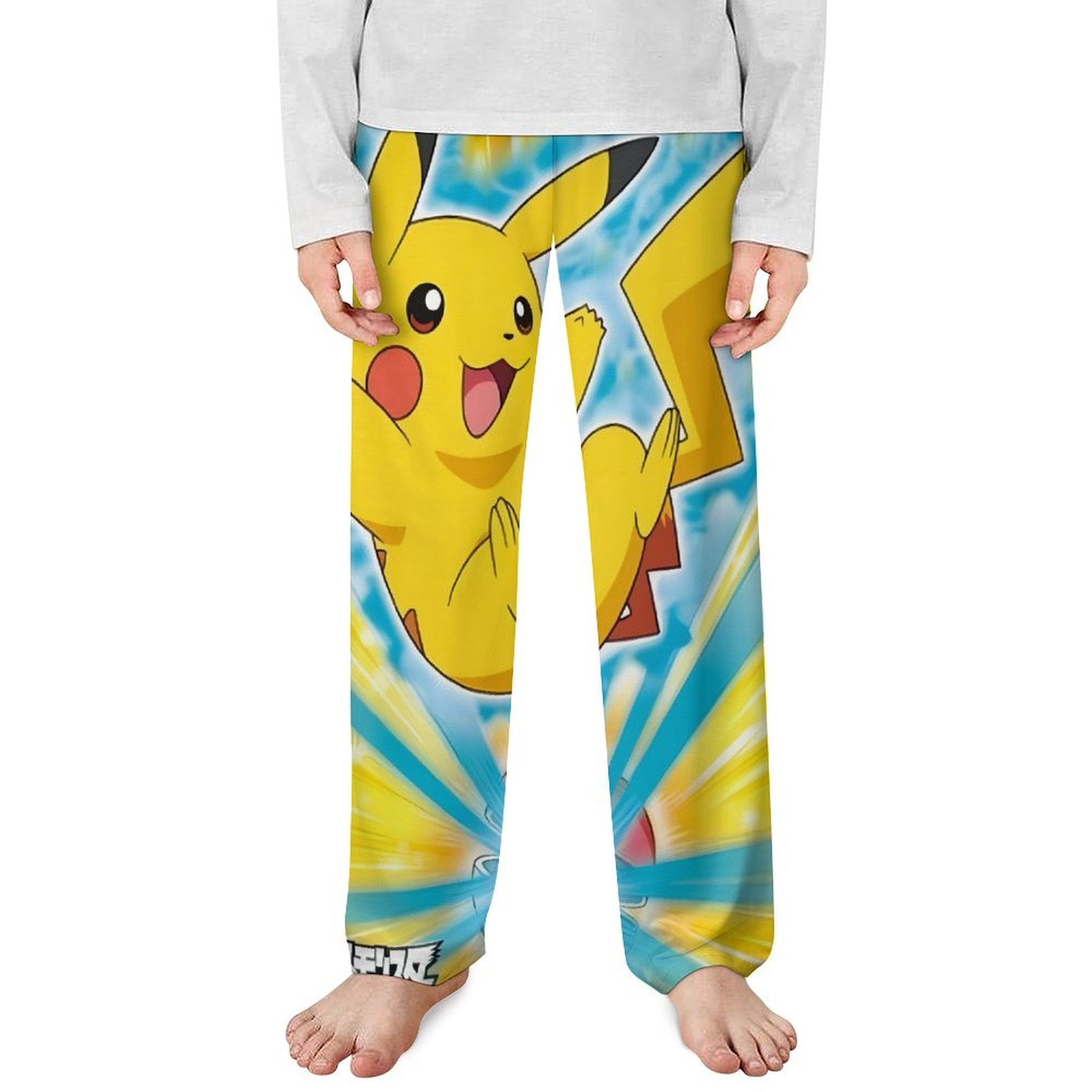 Pokemon Pikachu Boys Cartoon Straight Pajama Pants 140CM - Walmart.com