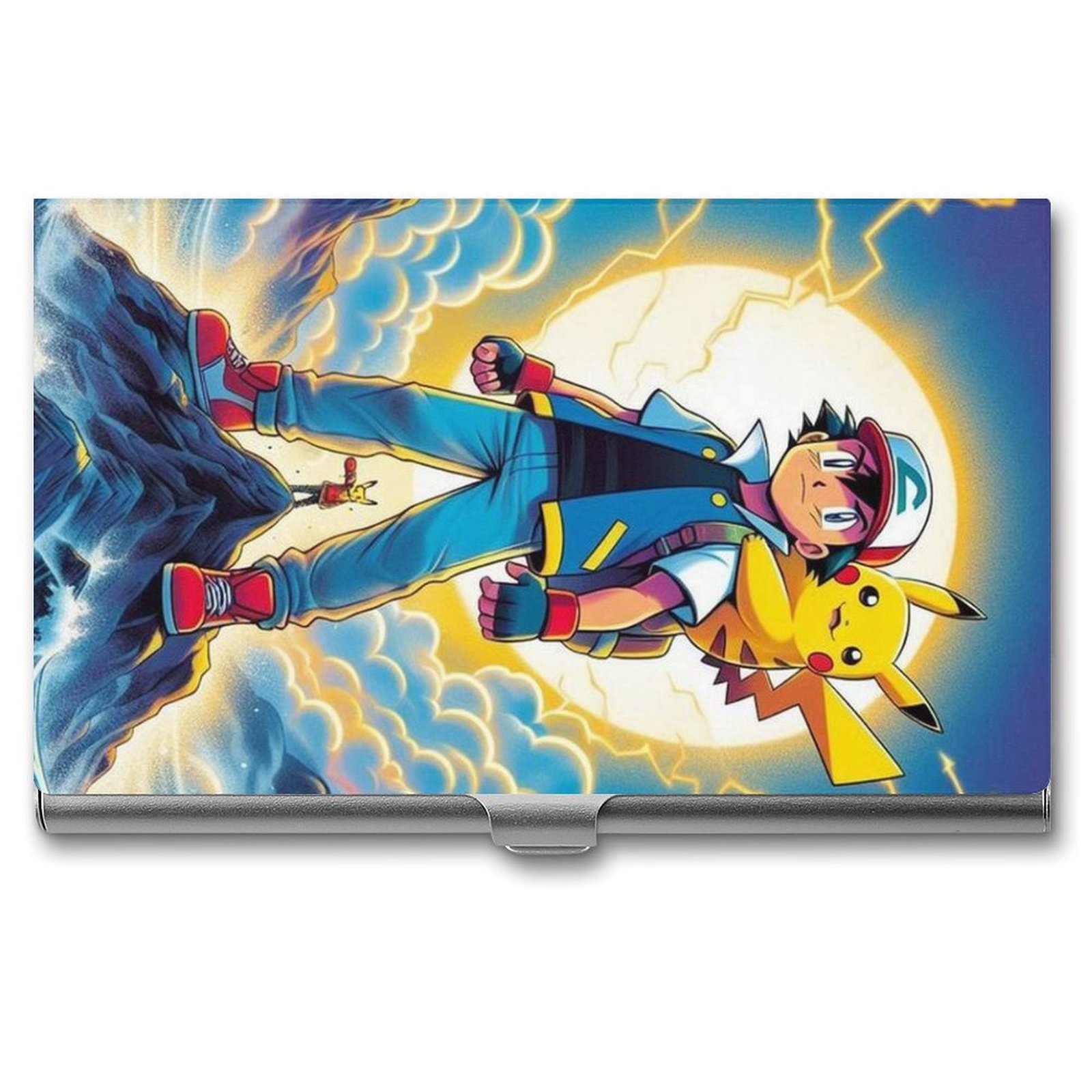 Pokemon Pikachu Business Card Holder Men's and Women's Business Card ...