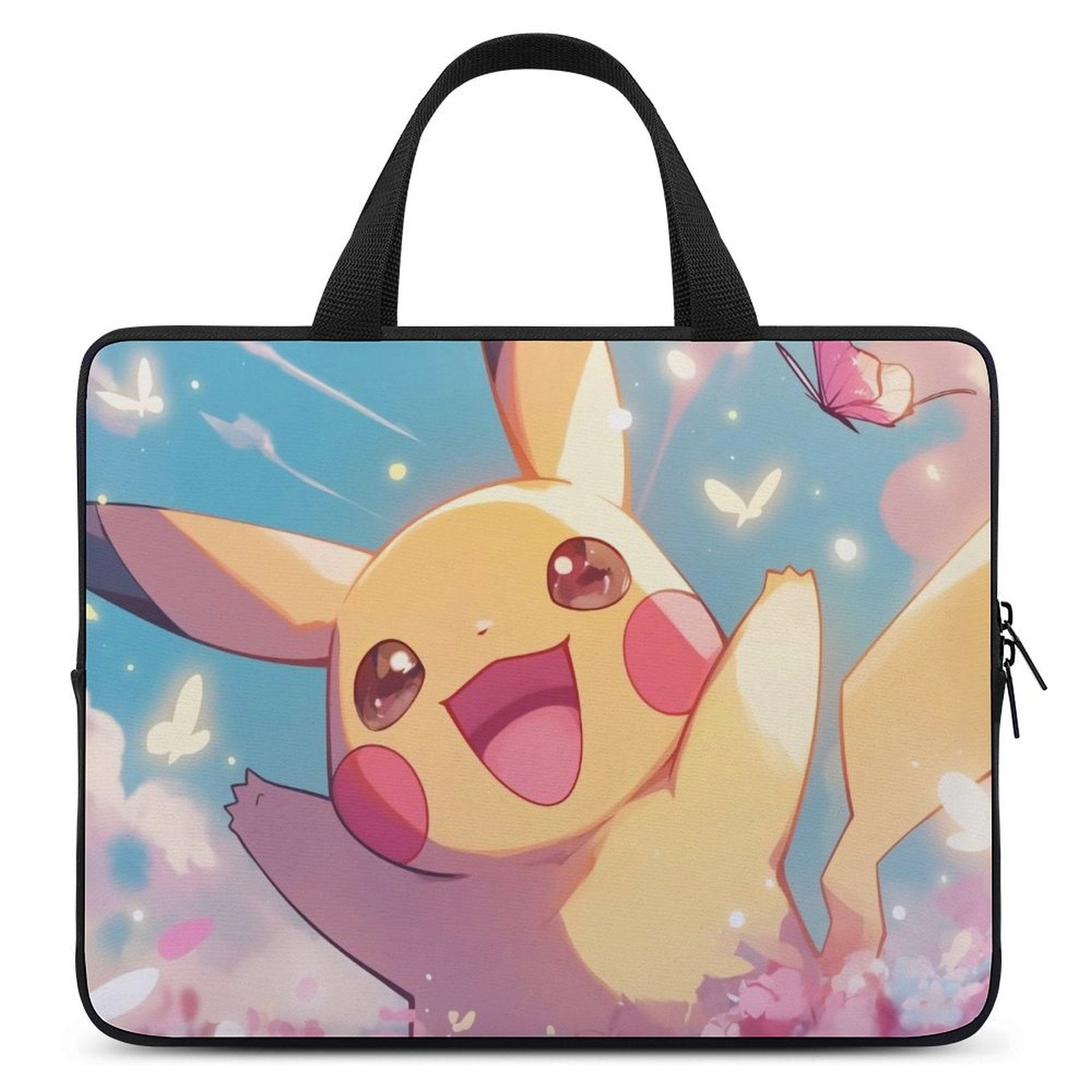 Pokemon-Pikachu Butterfly Laptop Bag,Laptop Case Fits Up to 15 Inch ...
