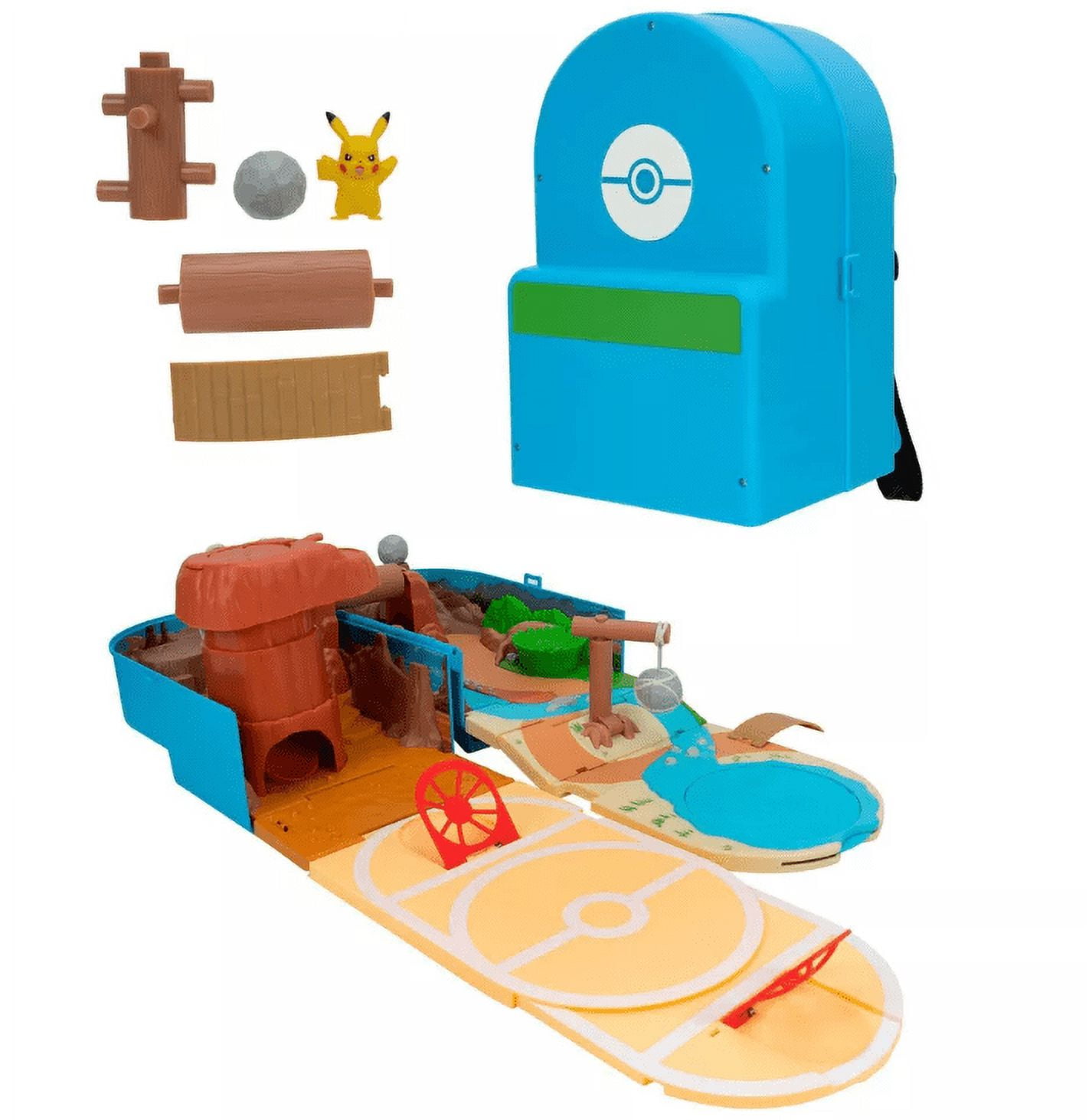 Pokémon Trainer Toys: Carry Case Battle Desert Playset with Collectible ...