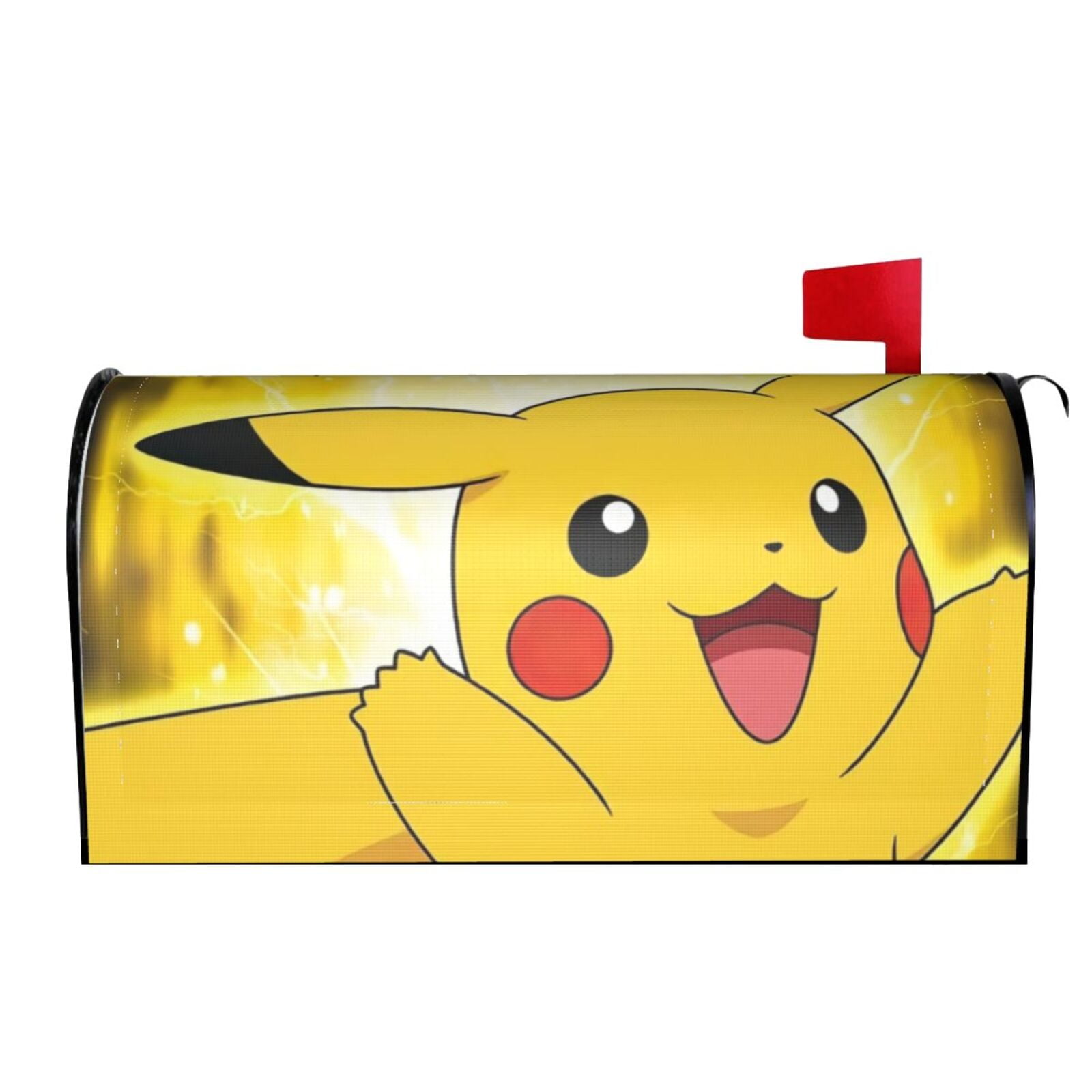 Pokemon Pikachu Cartoon Character Mailbox Cover Magnetic Standard Size ...