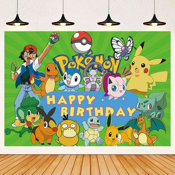 Pokemon Birthday Banner