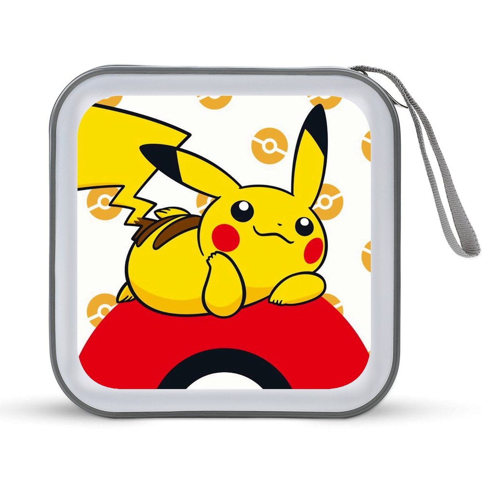 Pokemon-Pikachu Charizard Pokeball 40 Capacity CD Cases, Large DVD/VCD ...