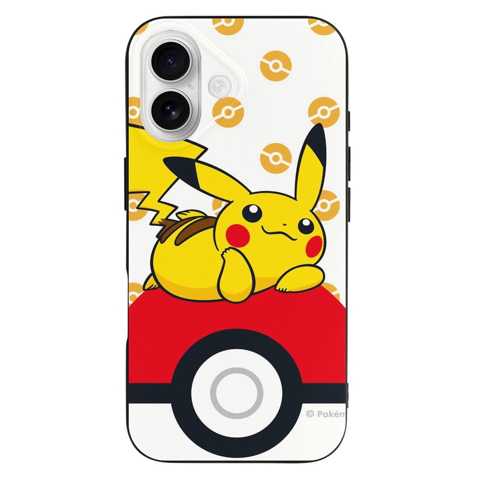 Pokemon-Pikachu Charizard Pokeball Compatible with iPhone 16 Case Full ...