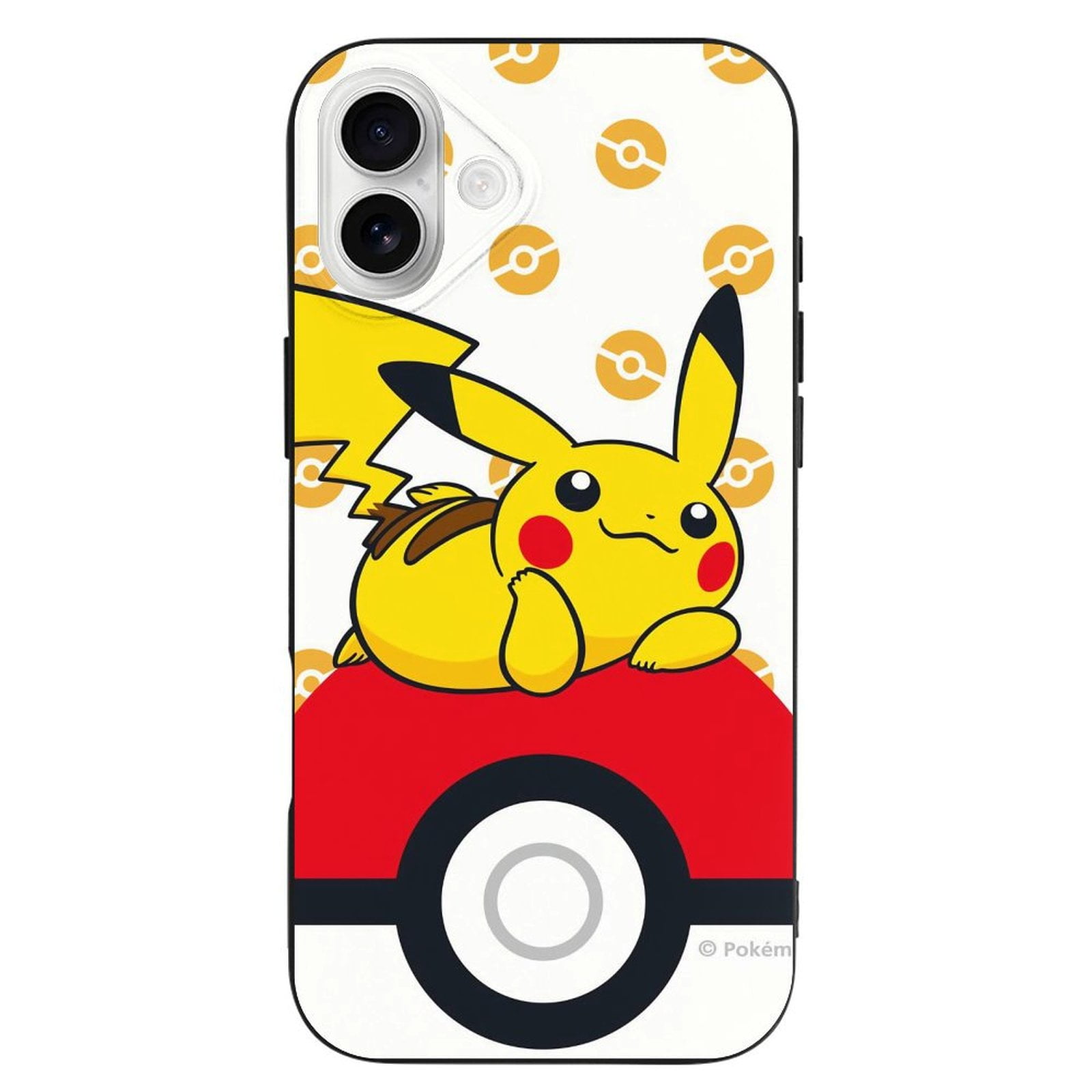 Pokemon-Pikachu Charizard Pokeball Compatible with iPhone 16 Plus Case ...