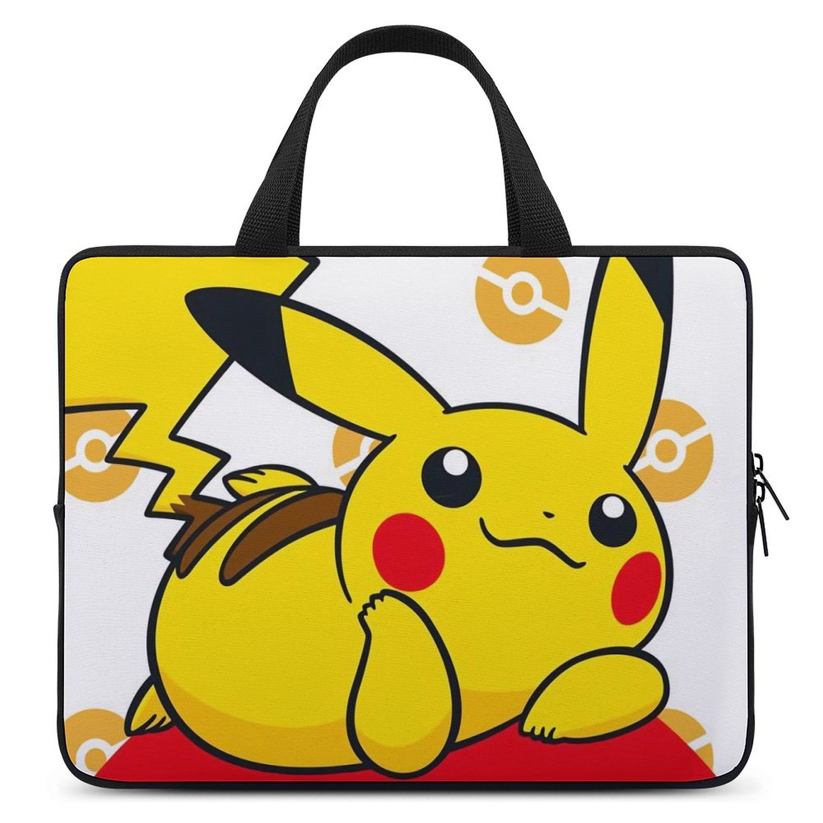 Pokemon-Pikachu Charizard Pokeball Laptop sleeve with Handle, Laptop ...