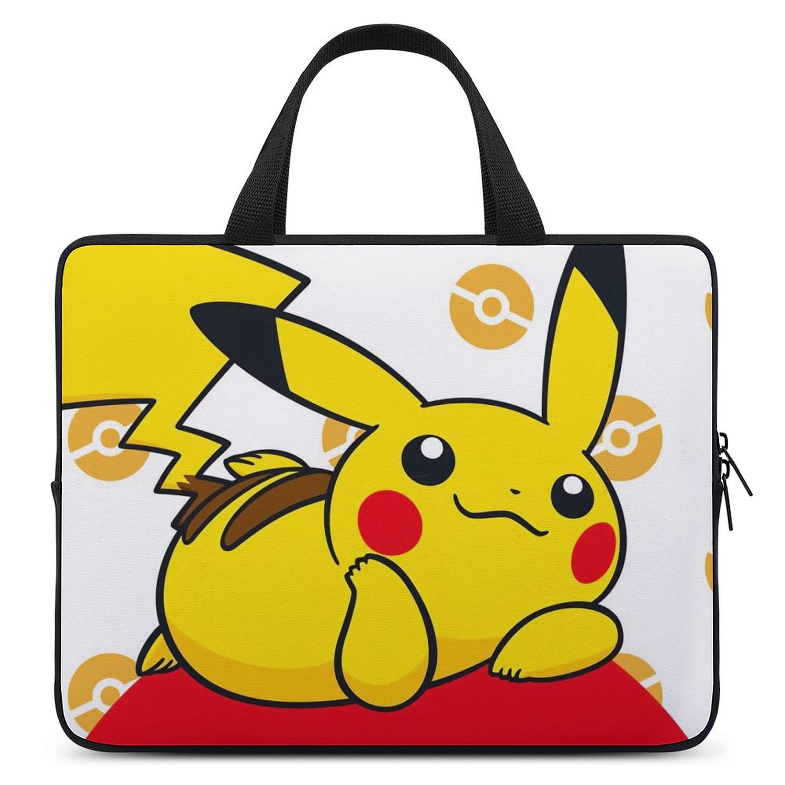 Pokemon-Pikachu Charizard Pokeball Laptop sleeve with Handle, Laptop ...