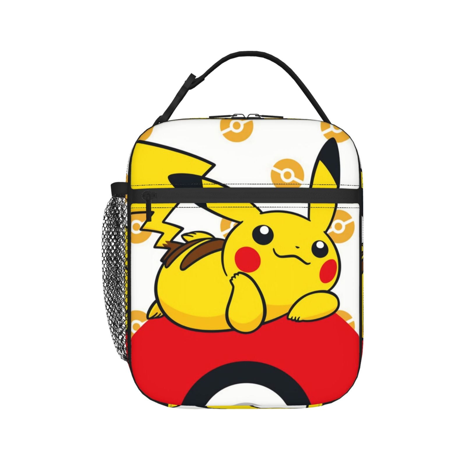 Pokemon-Pikachu Charizard Pokeball Lunch Box for Men,Reusable Insulated ...