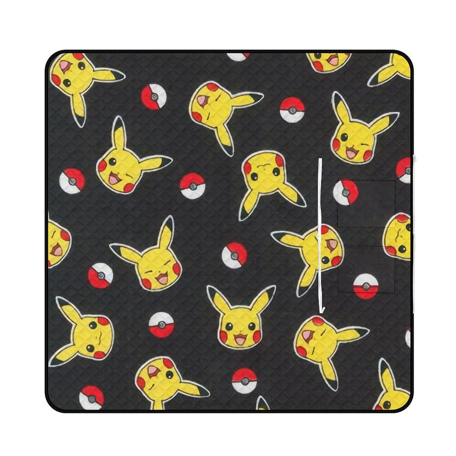Pokemon-Pikachu Charizard Pokeball Picnic Blankets 78x78 Beach Blanket ...
