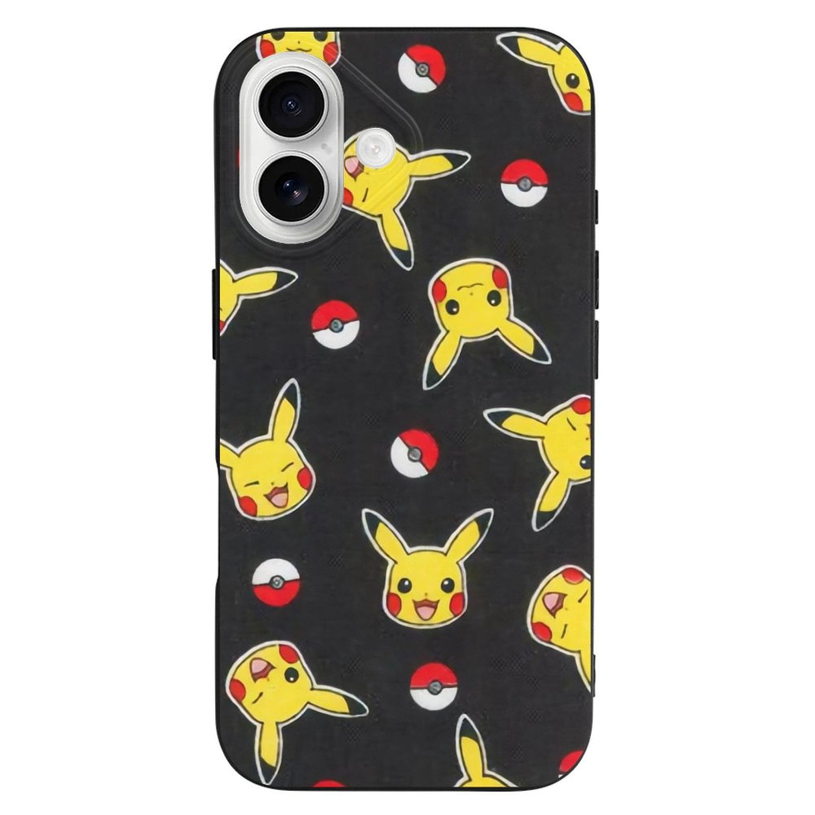 Pokemon-Pikachu Charizard Pokeball12 Compatible with iPhone 16 Case ...