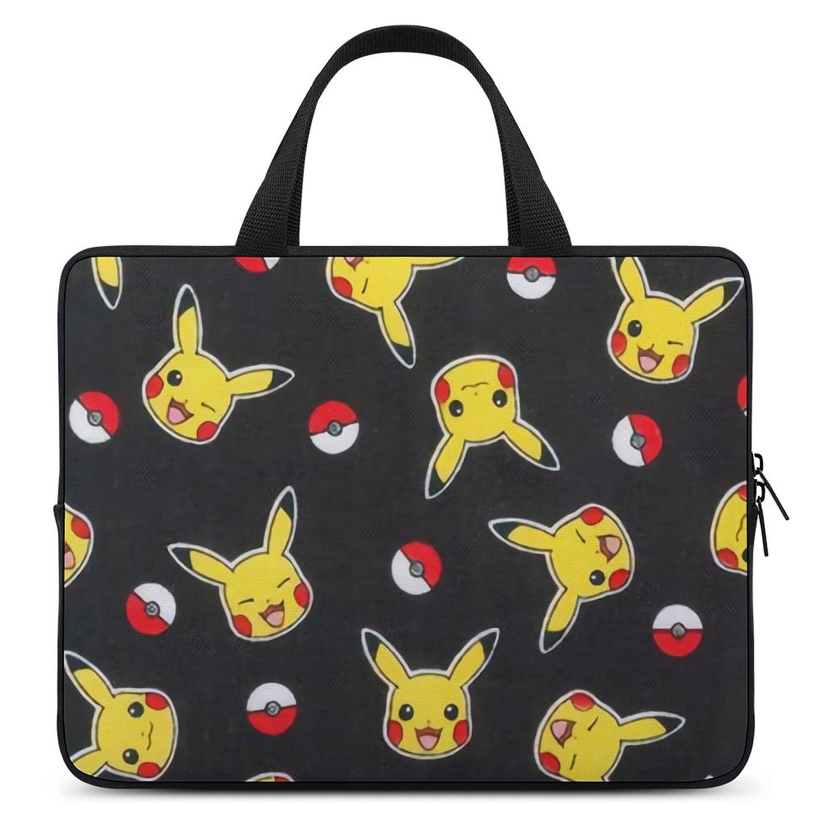 Pokemon-Pikachu Charizard Pokeball12 Laptop sleeve with Handle, Laptop ...