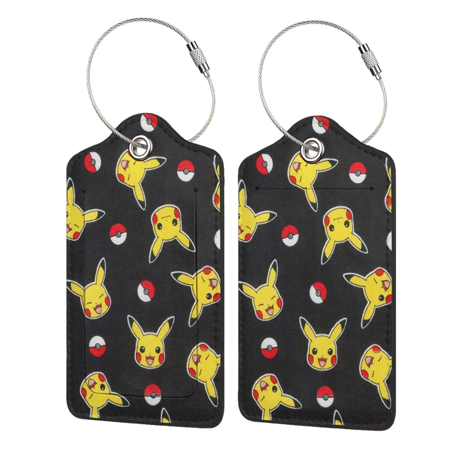 Pokemon-Pikachu Charizard Pokeball12 Luggage Tags for Suitcases Travel ...