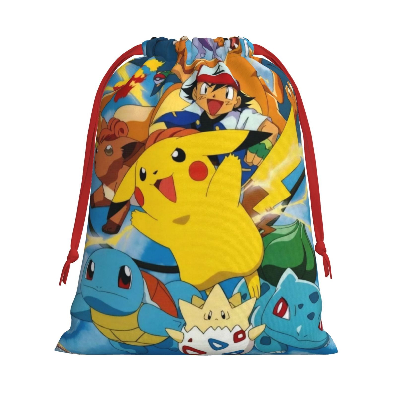 Pokemon-Pikachu-Charmander Squirtle Bulbasaur Christmas Gift Bags,Gift ...
