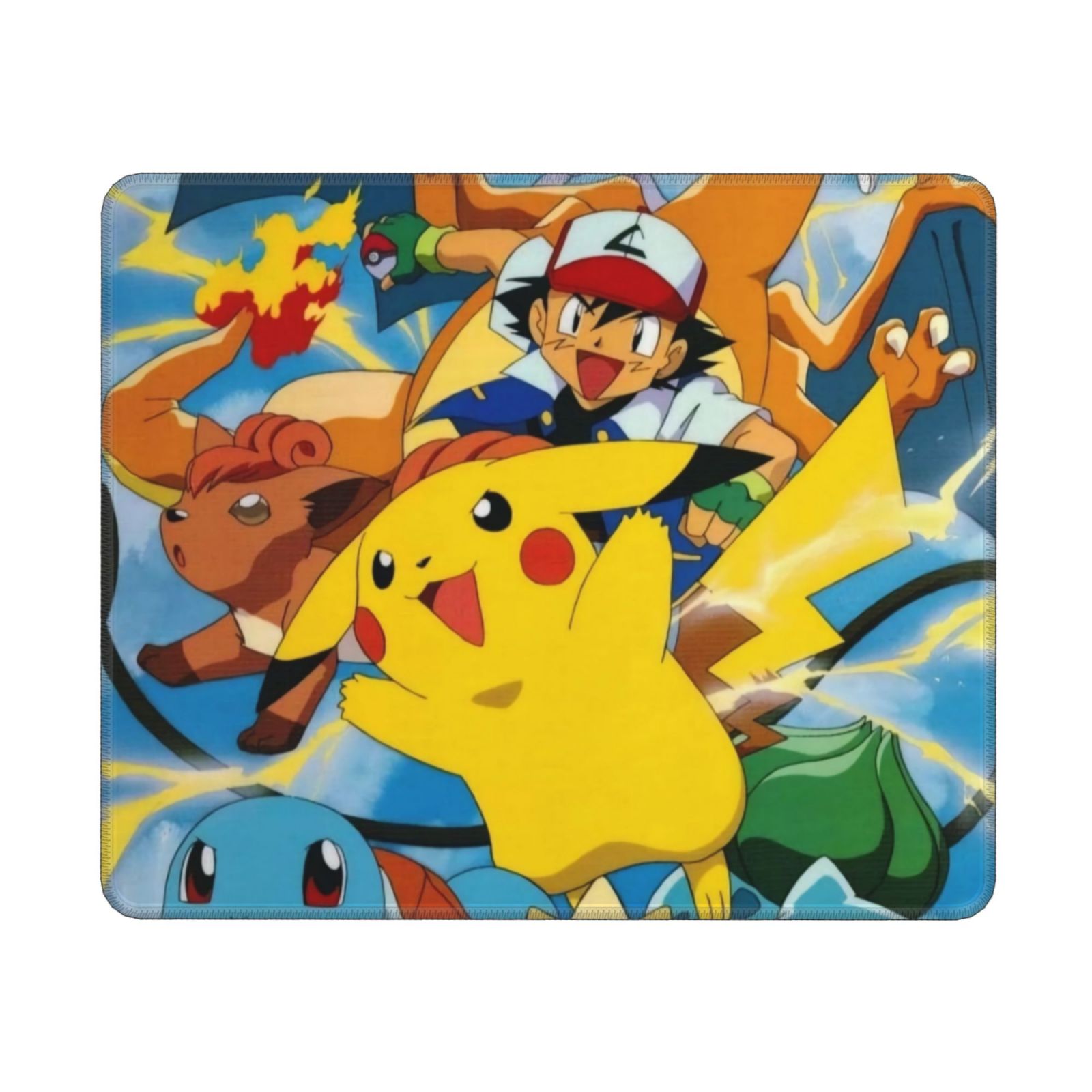 Pokemon-Pikachu-Charmander Squirtle Bulbasaur Mouse Pad,Mouse Mat ...
