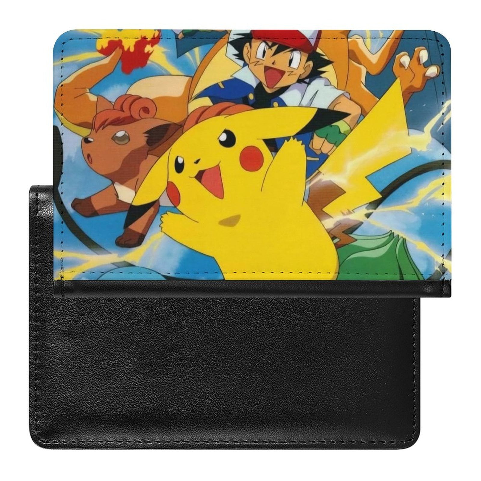 Pokemon Pikachu-Charmander Squirtle Bulbasaur65 Passport Holders ...