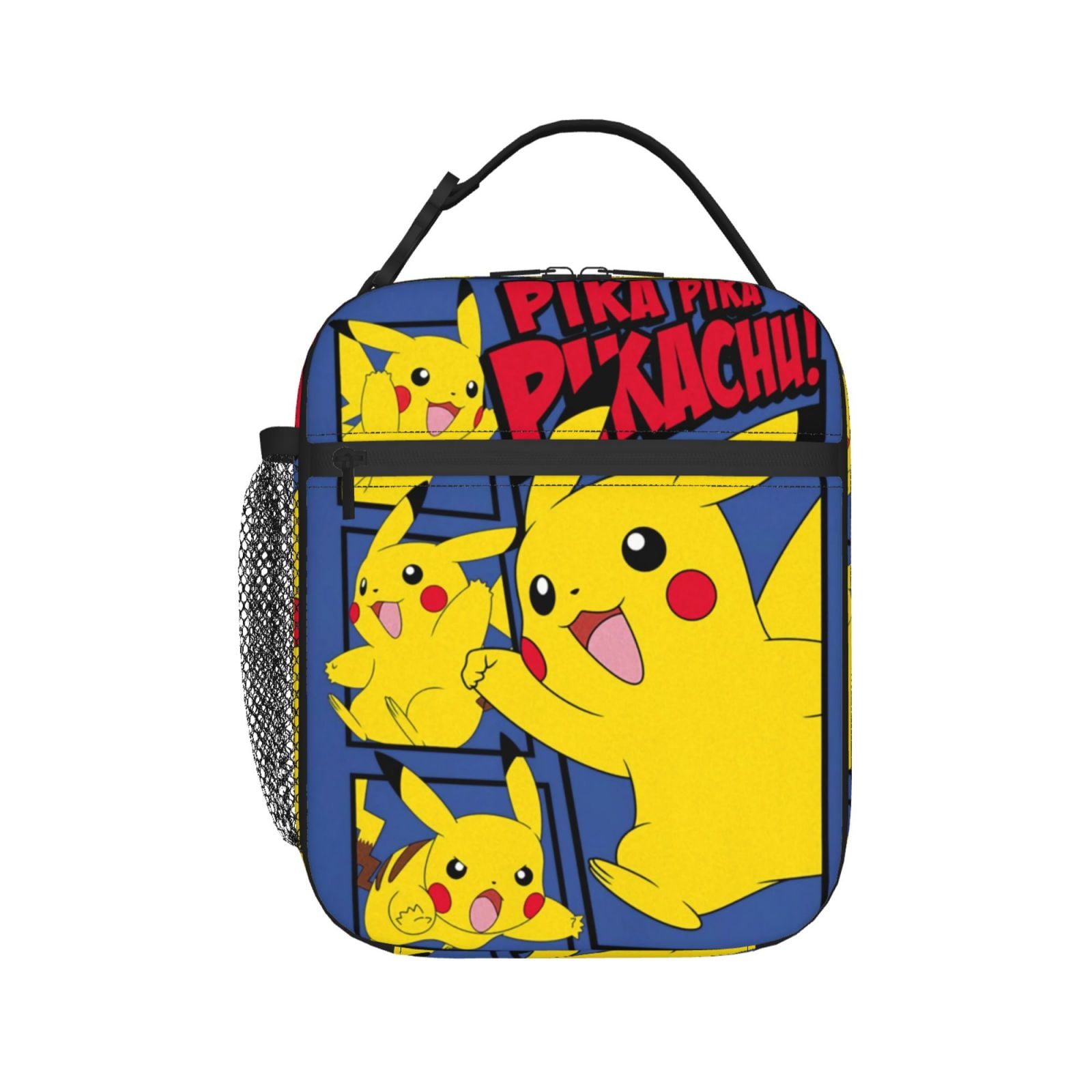 Pokemon Pikachu Comic Panels Lunch Box for Women & Men Adult Insulated ...
