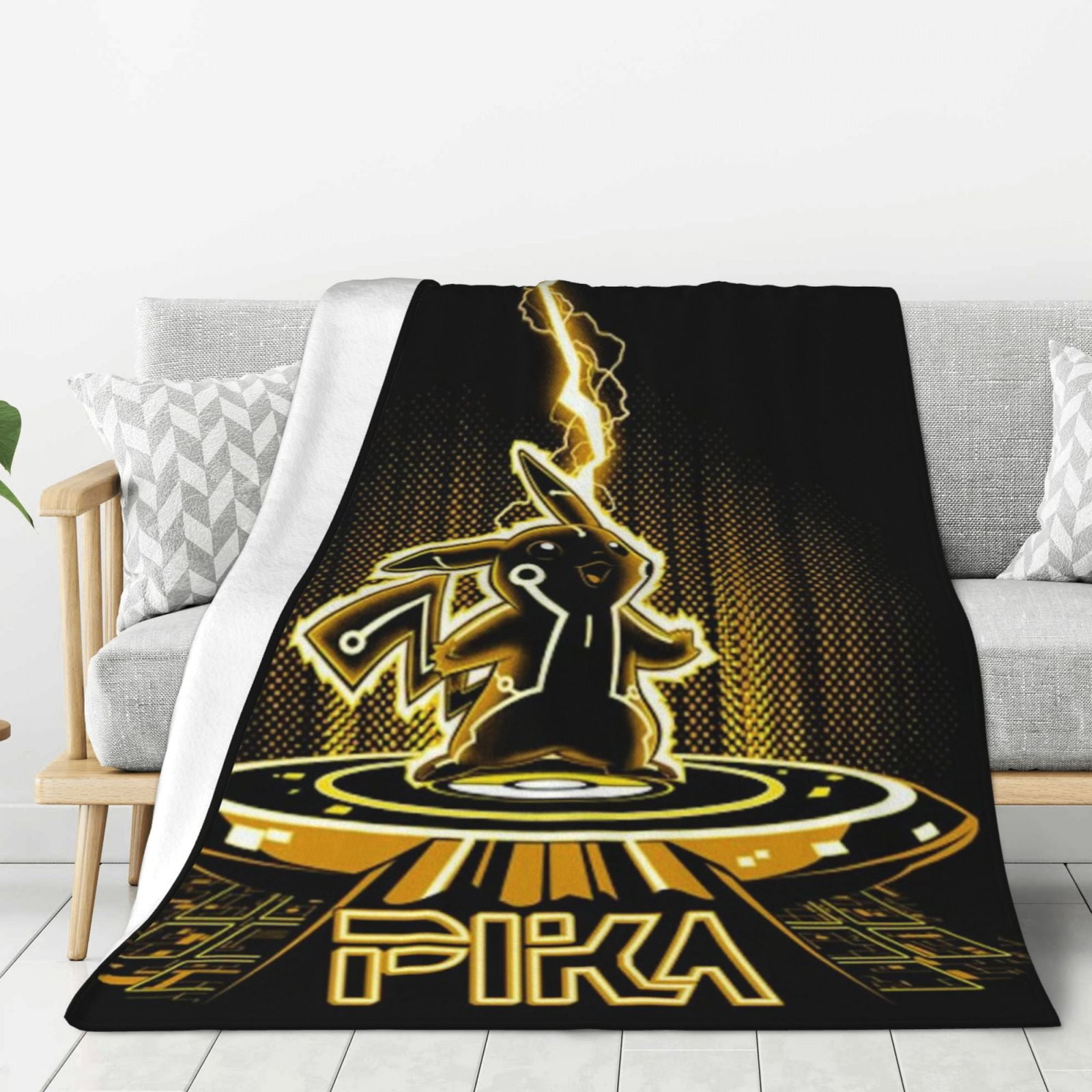 Pokemon-Pikachu Cooling Blanket,Throw Blanket,Fleece Blanket ...