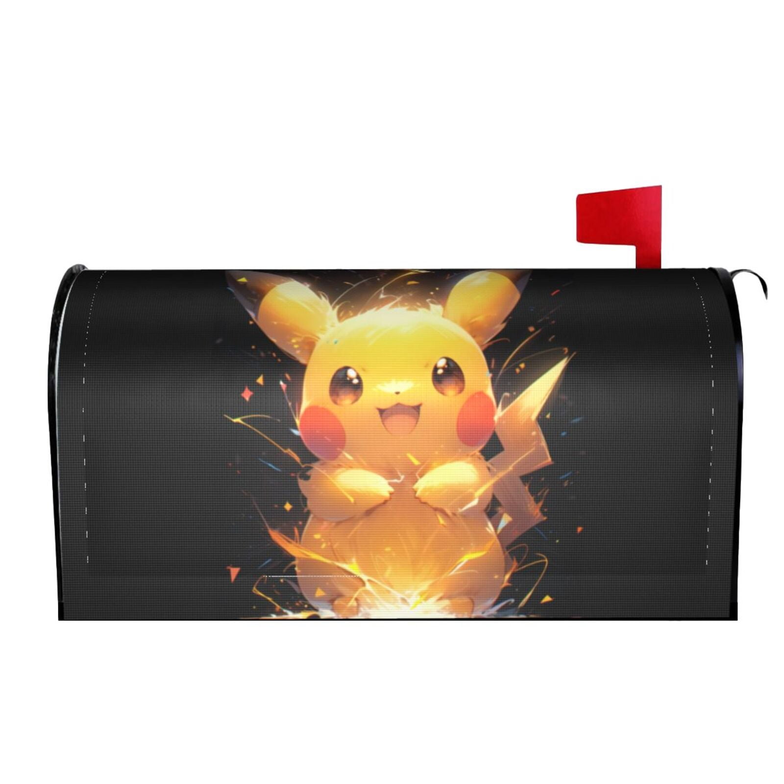 Pokemon-Pikachu Cracks A Joke2 Cartoon Character Mailbox Cover Magnetic ...