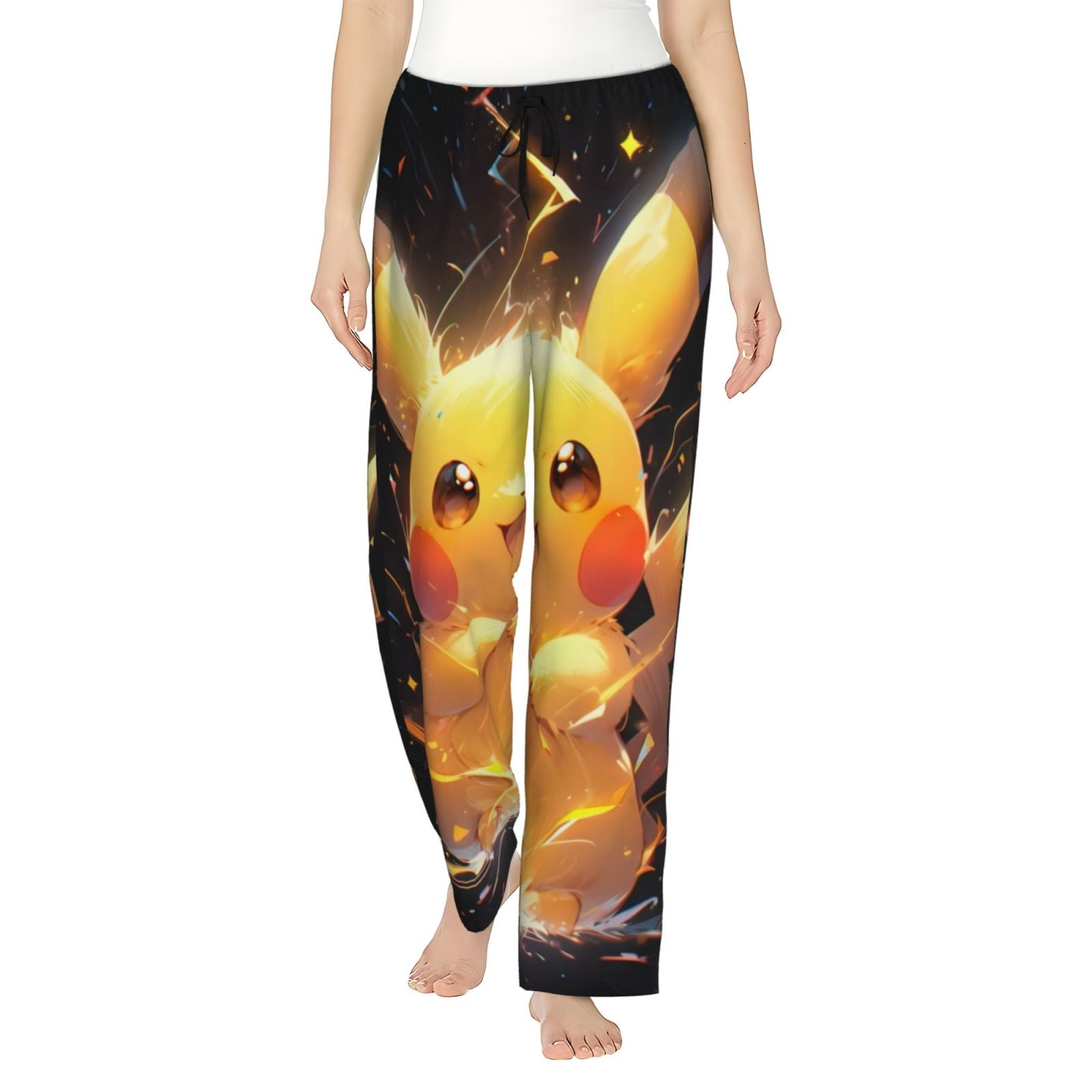 Pokemon-Pikachu Cracks A Joke2 Women'S Pajama Pants，Soft Pajama Pants ...