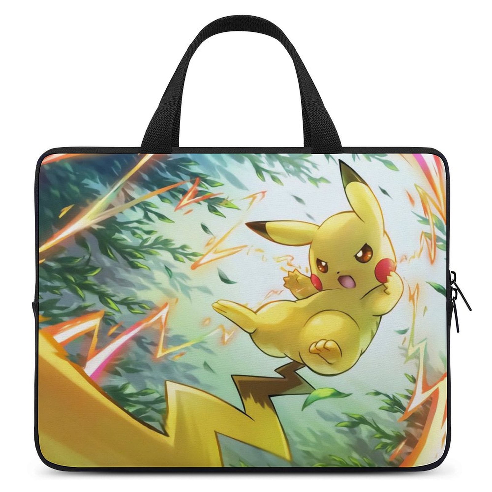 Pokemon-Pikachu Cracks A Joke Laptop sleeve with Handle, Laptop Case ...