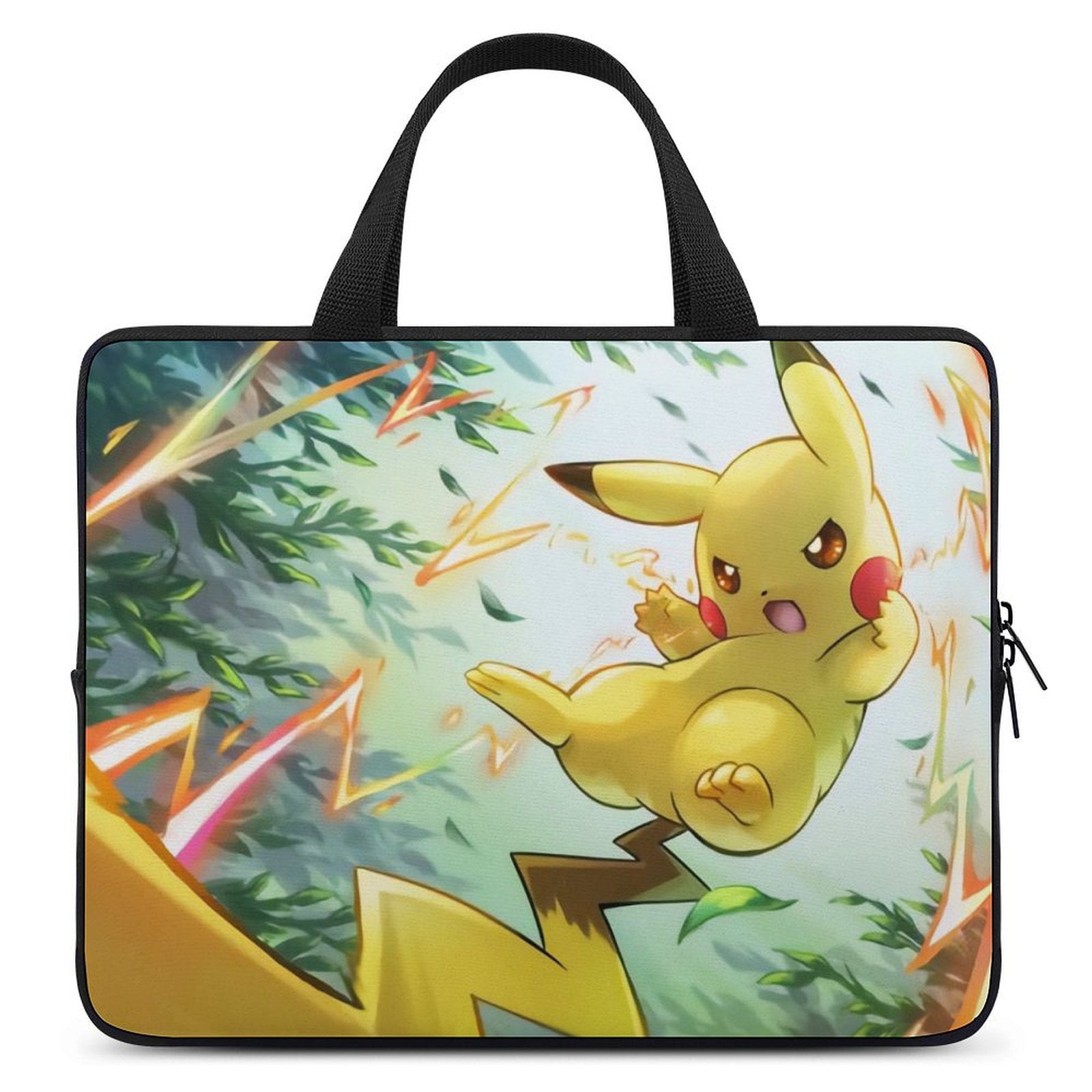 Pokemon-Pikachu Cracks A Joke Laptop sleeve with Handle, Laptop Case ...