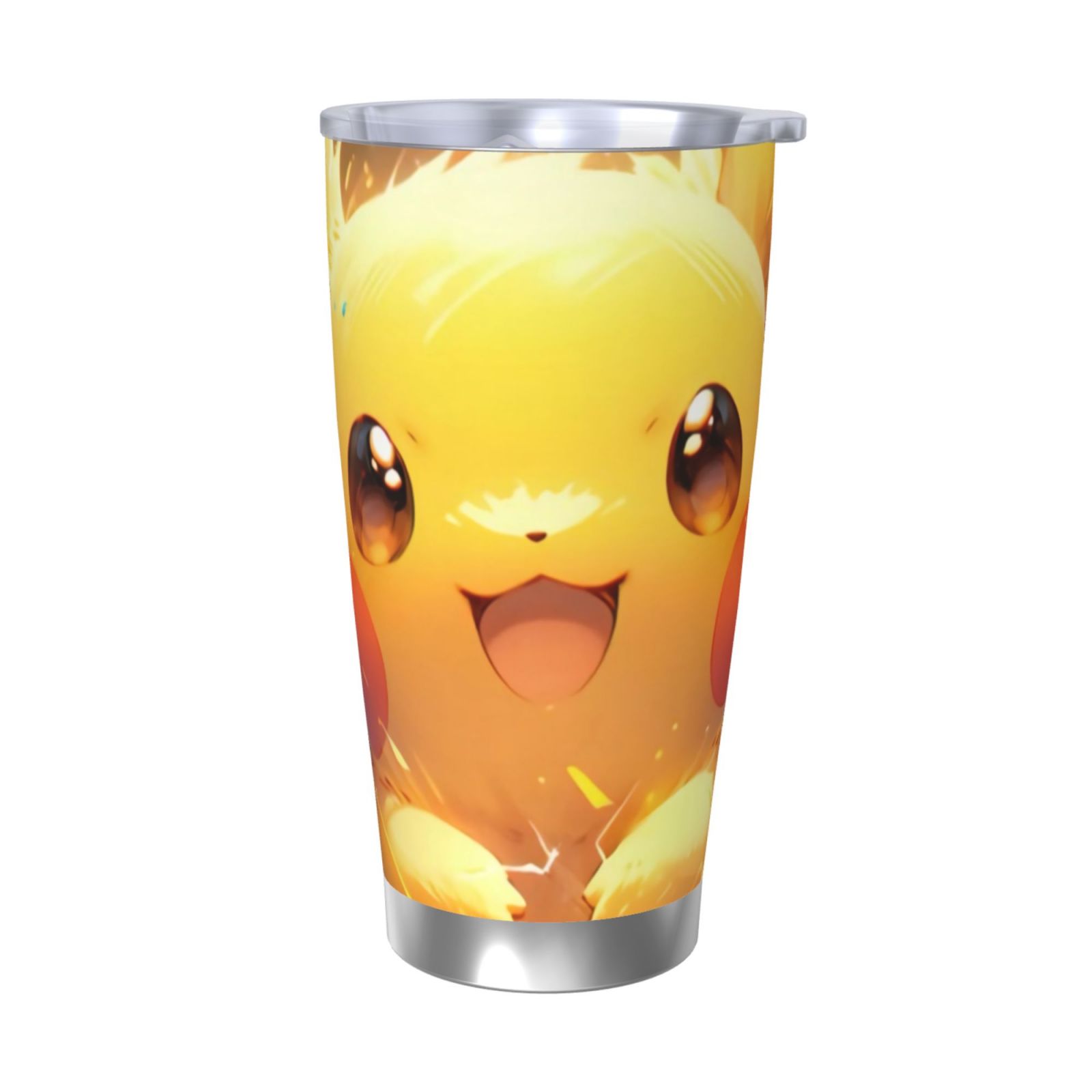 Pokemon-Pikachu Cracks A Joke Water Bottle 20oz Stainless Steel Vacuum ...