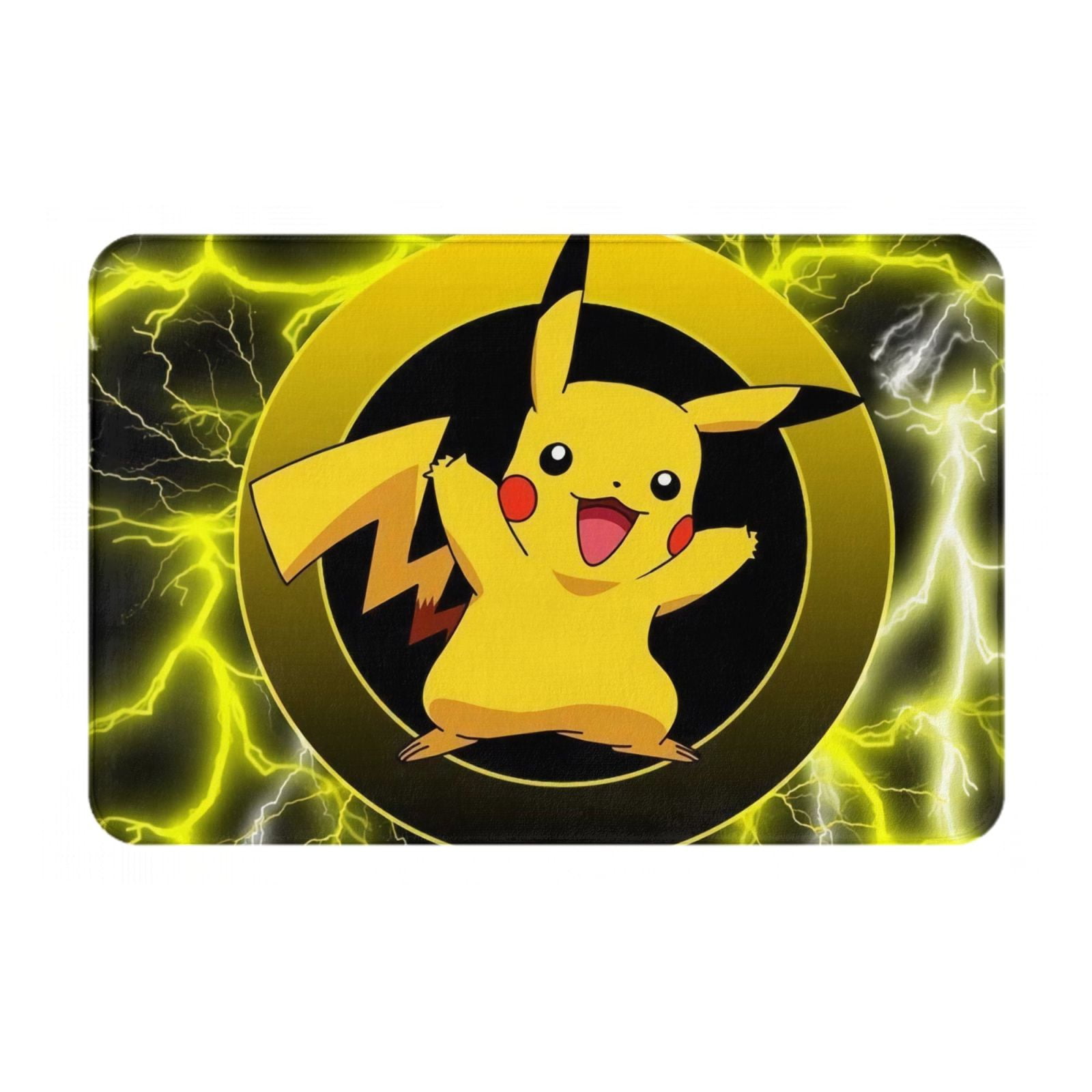 Pokemon Pikachu Door Mat For Indoor Outdoor,Bathroom Rugs,Bath Mat ...