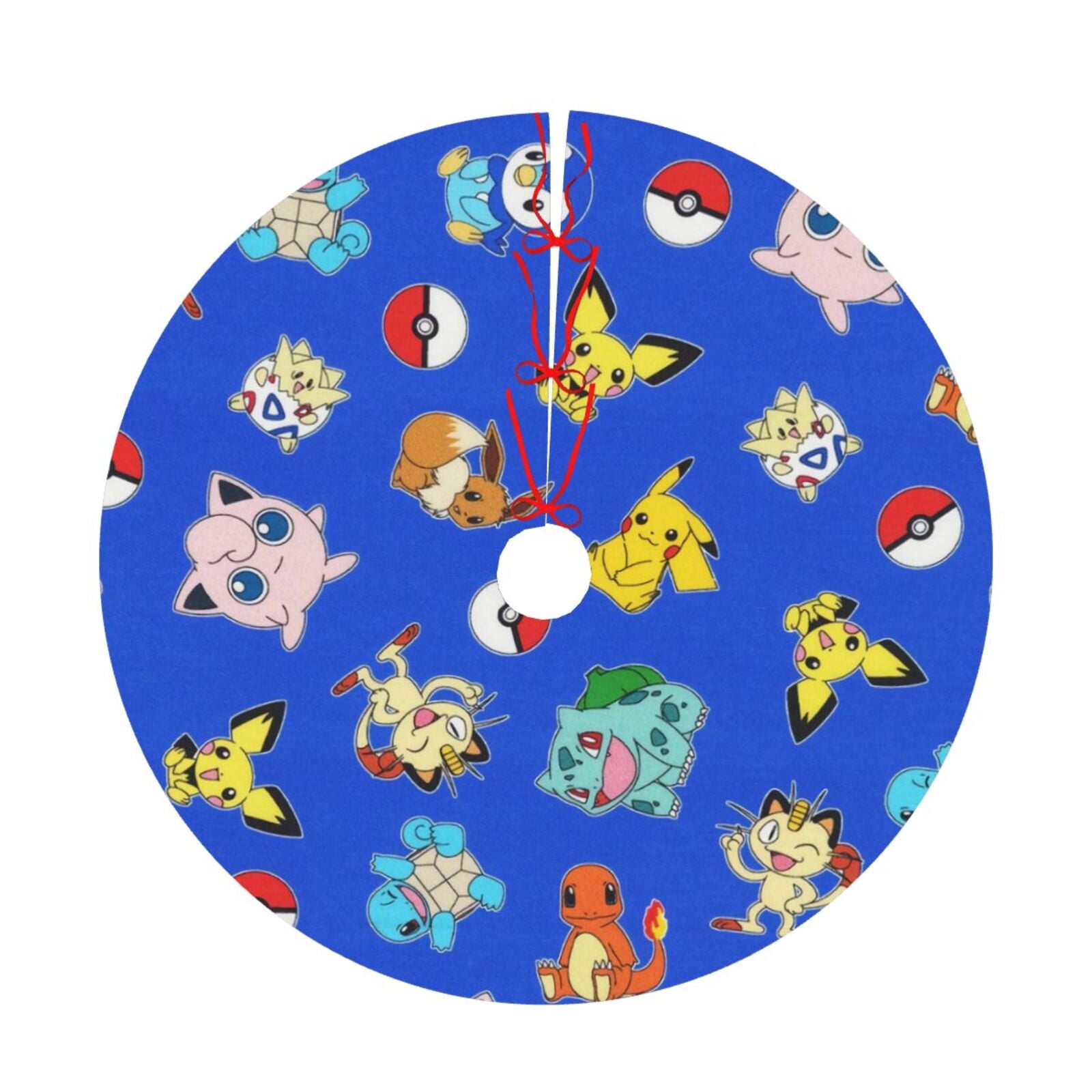 Pokemon Pikachu Eevee Charmander Squirtle Bulbasaur Christmas Tree ...