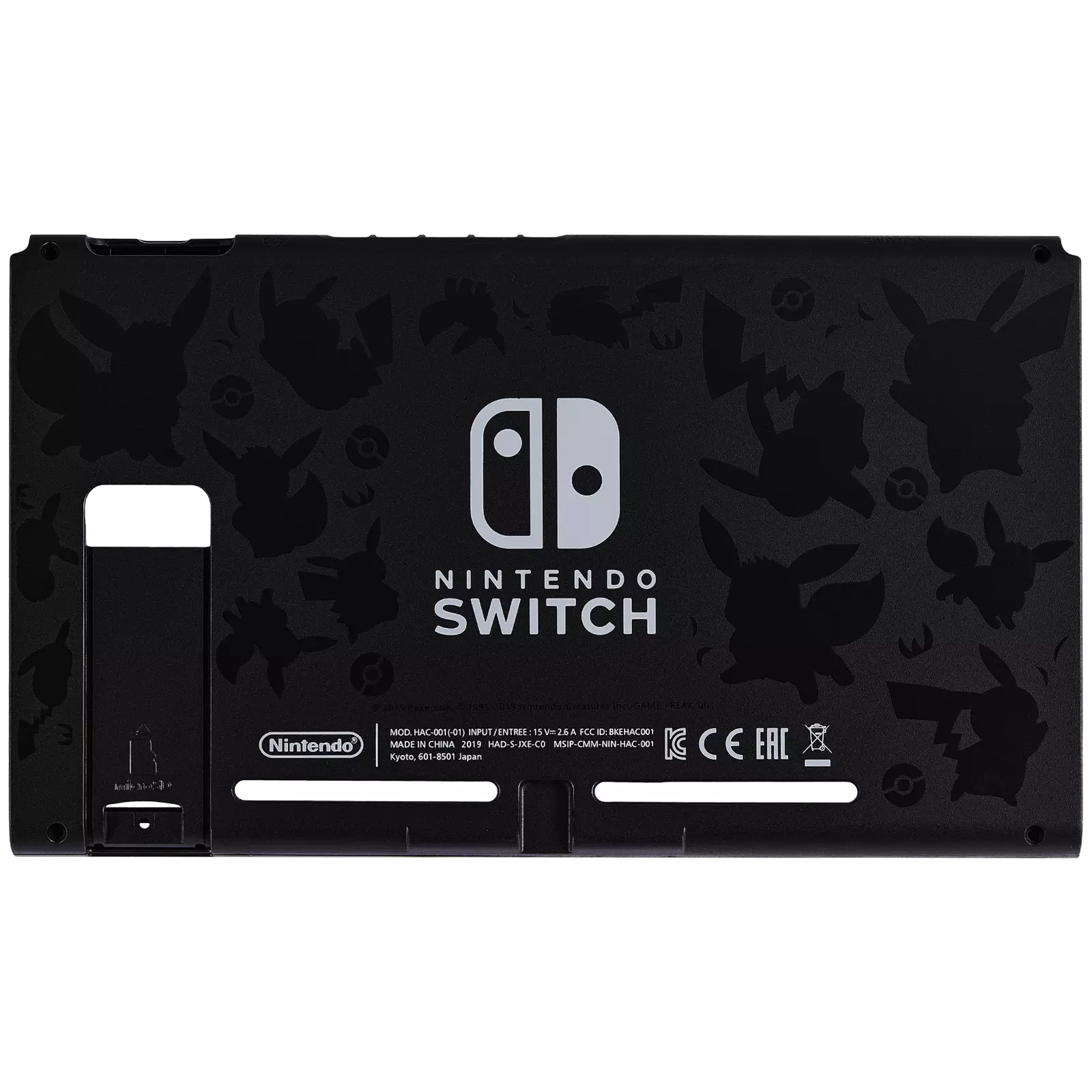 Pokemon Pikachu & Eevee - Nintendo Switch Compatible Back Cover (HAC ...