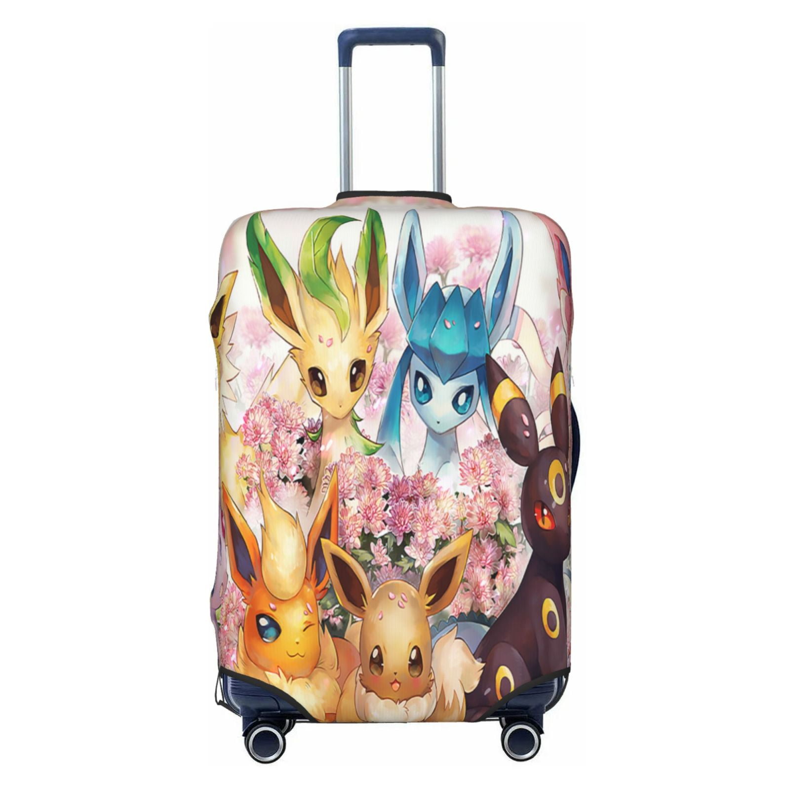 Pokemon Pikachu Eevee Squirtle Wartortle Umbreon Raichu Travel Luggage ...