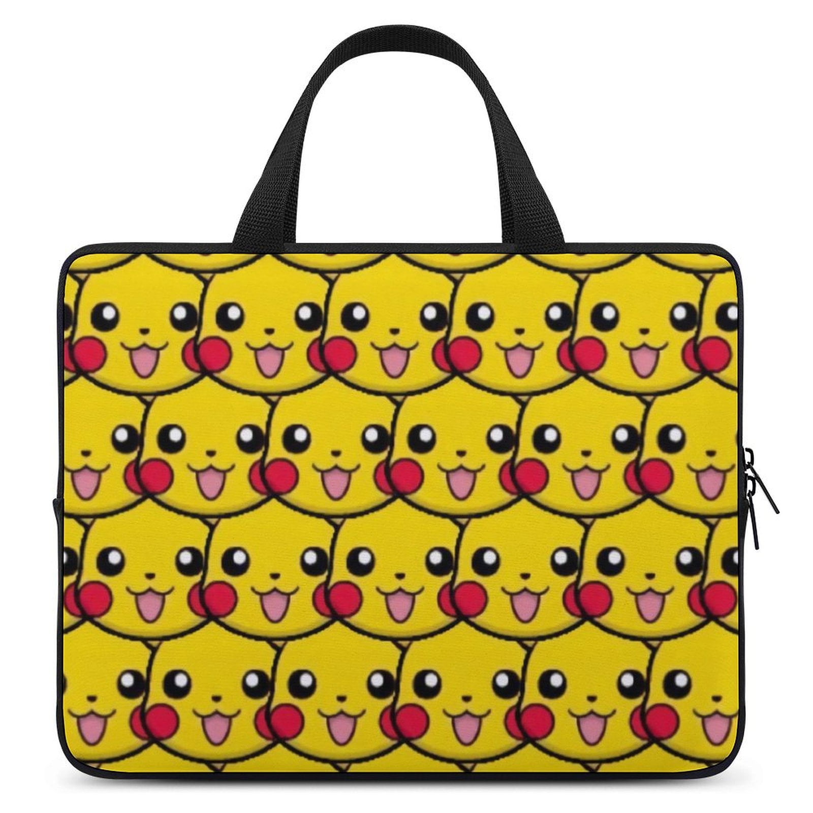 Pokemon-Pikachu Face 13 Inch Laptop Bag,Expandable Computer Bag Laptop ...