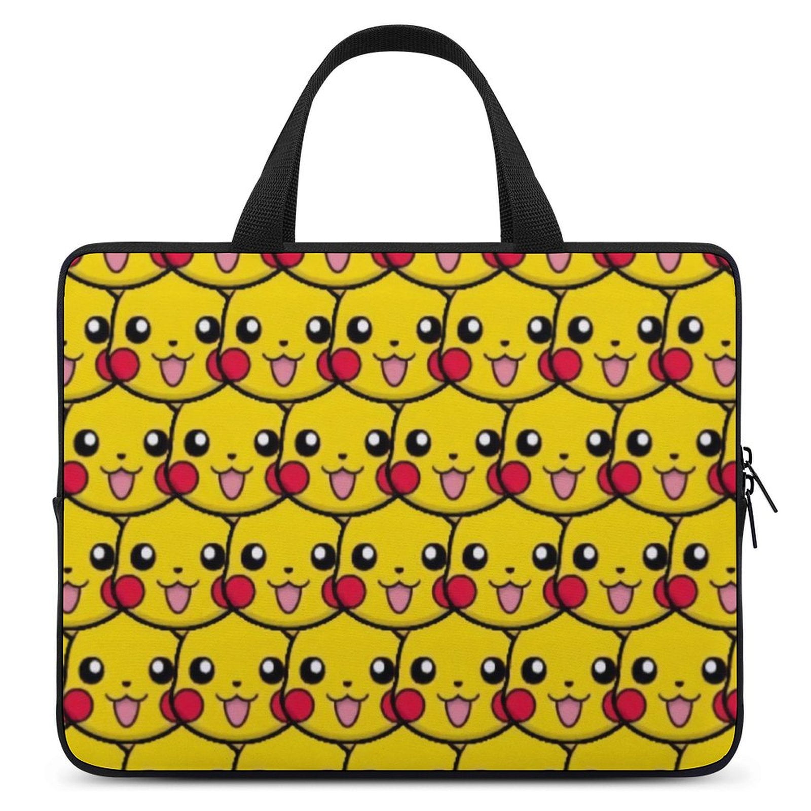 Pokemon-Pikachu Face 15 Inch Laptop Bag,Expandable Computer Bag Laptop Briefcase Men Women ...