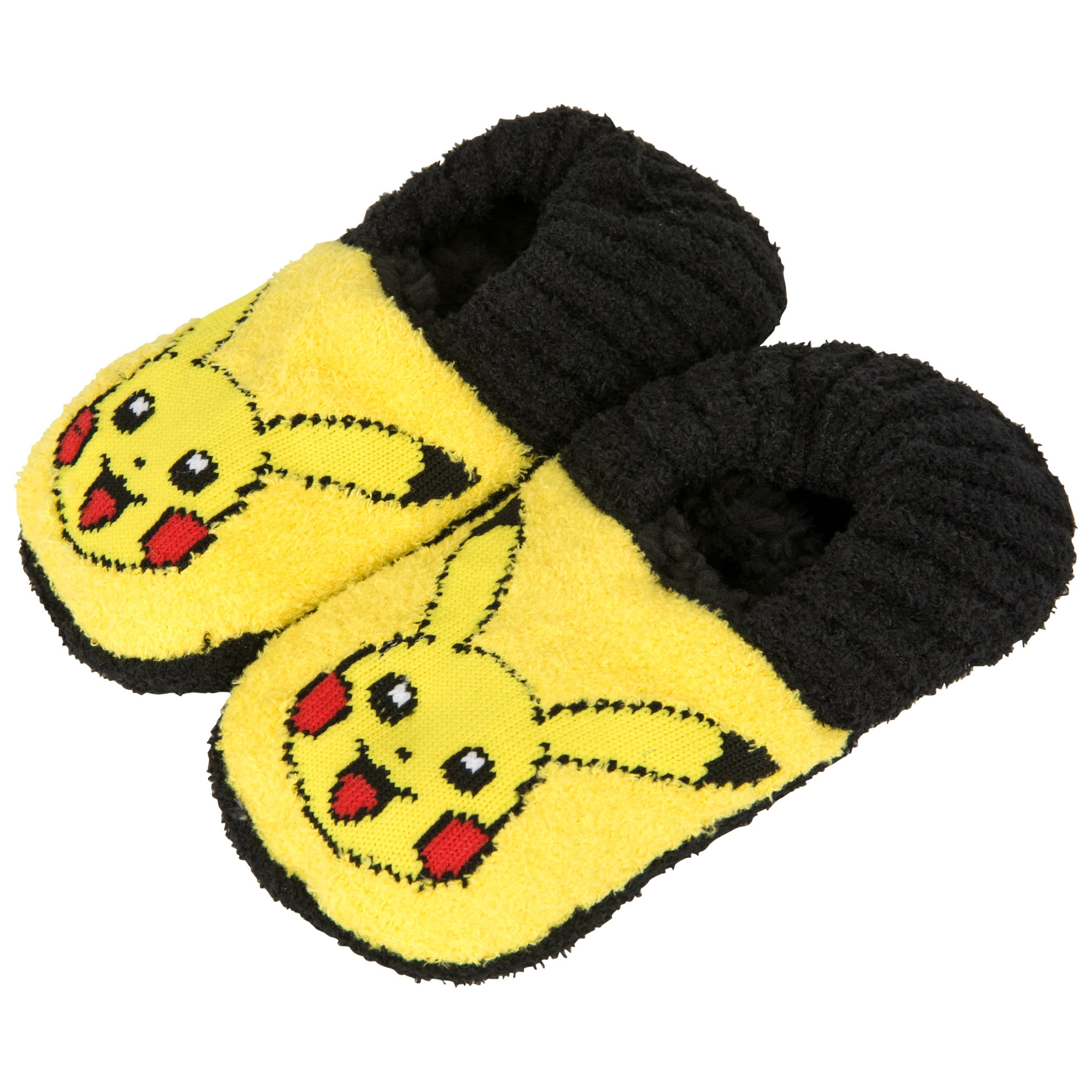 Pokemon Pikachu Face Kid's Slippers - Walmart.com