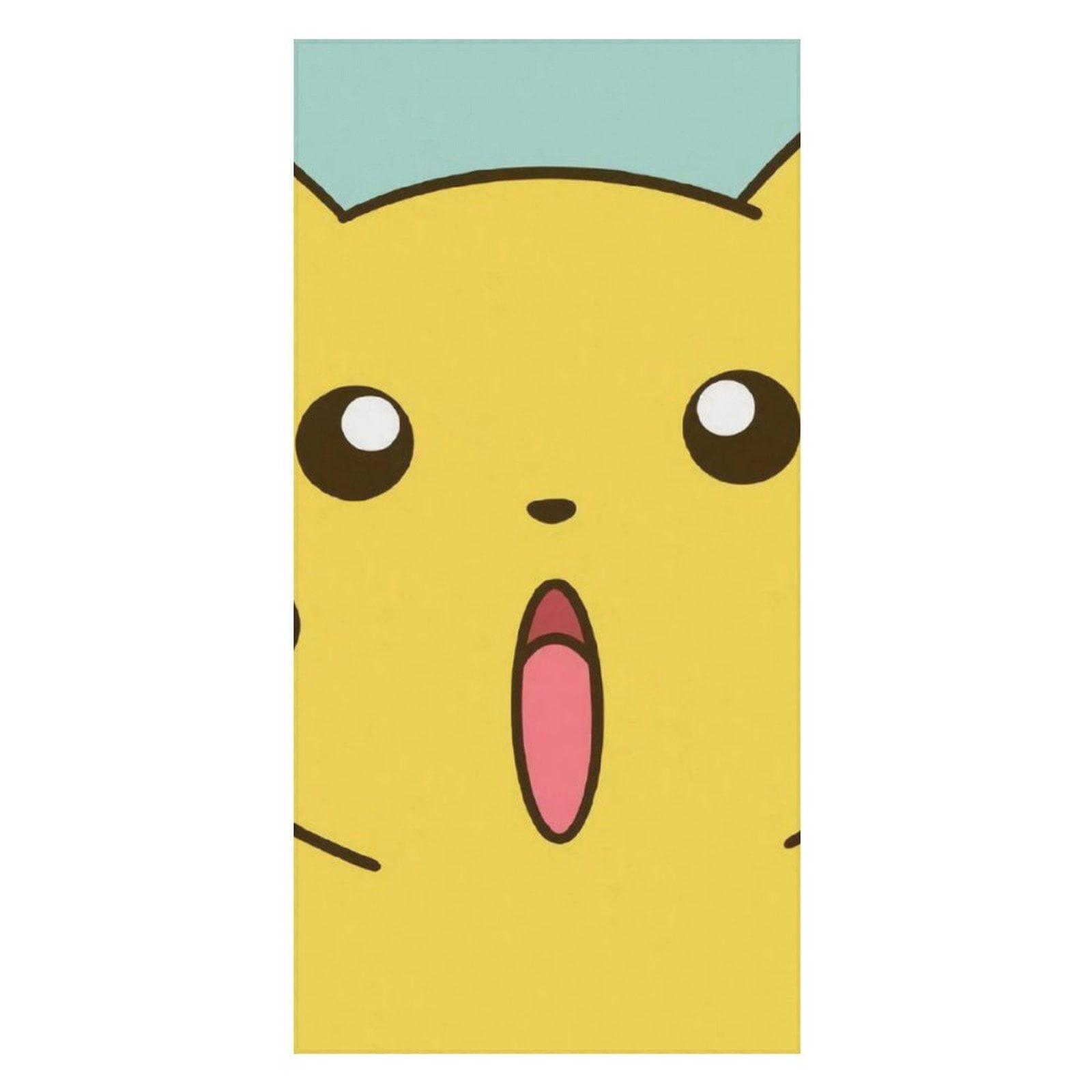 Pokemon-Pikachu Face Oversized Beach Towels, Pool Towel High Absorbent ...