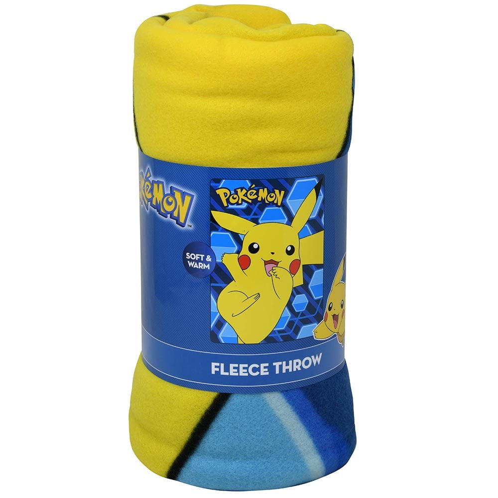Pokemon "Pikachu" Fleece Throw Blanket - Walmart.com
