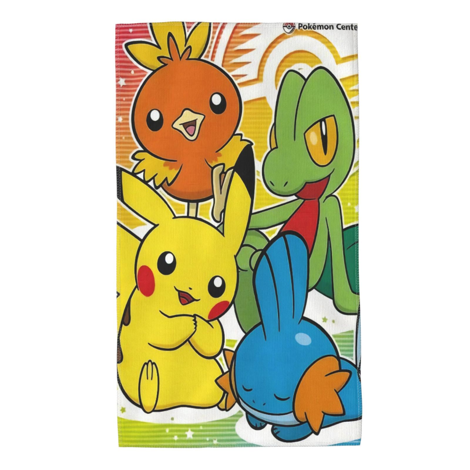 Pokemon-Pikachu & Friends Towels for Boys Girls Kids Toddlers,Ultra ...