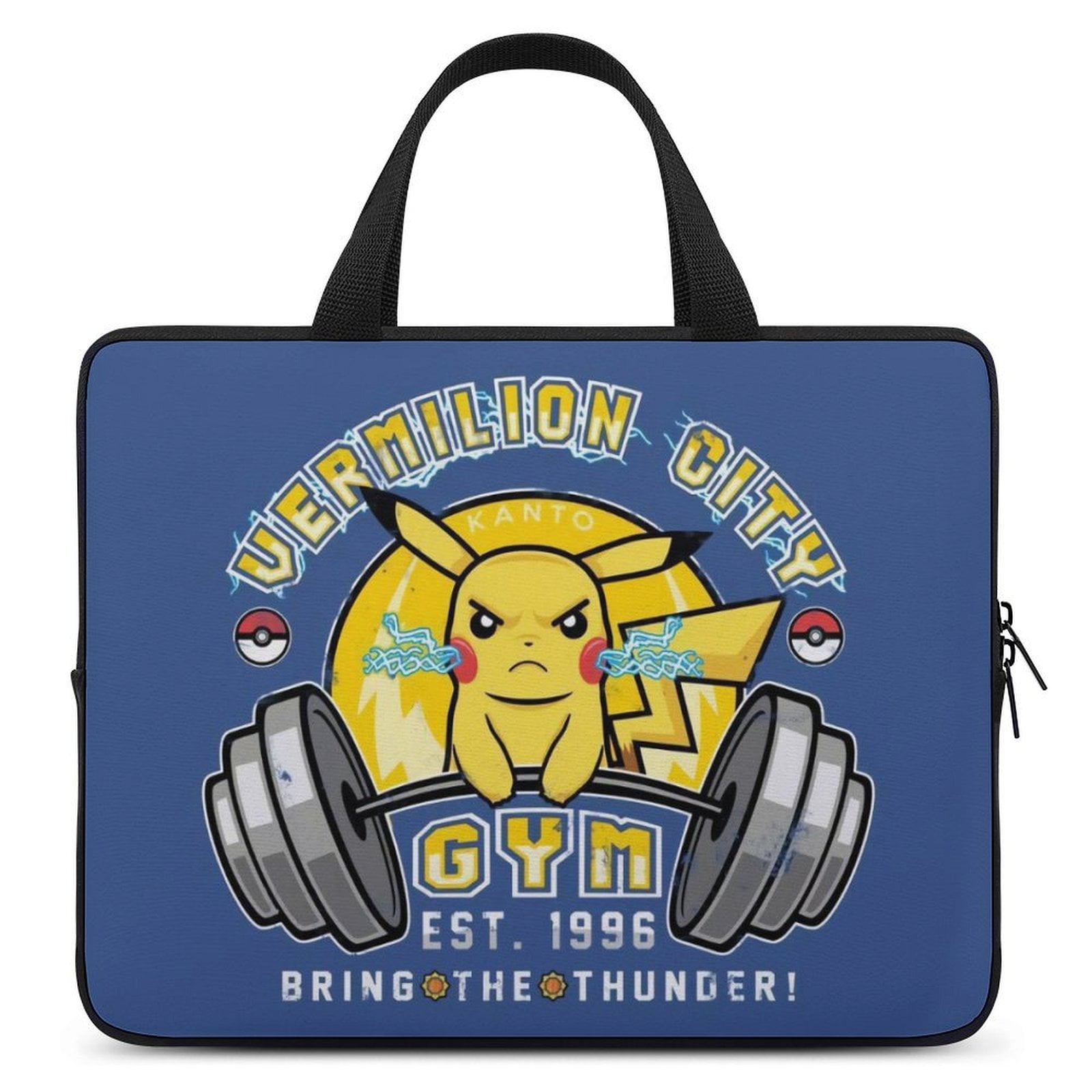Pokemon-Pikachu Game 13 Inch Laptop Bag,Expandable Computer Bag Laptop ...