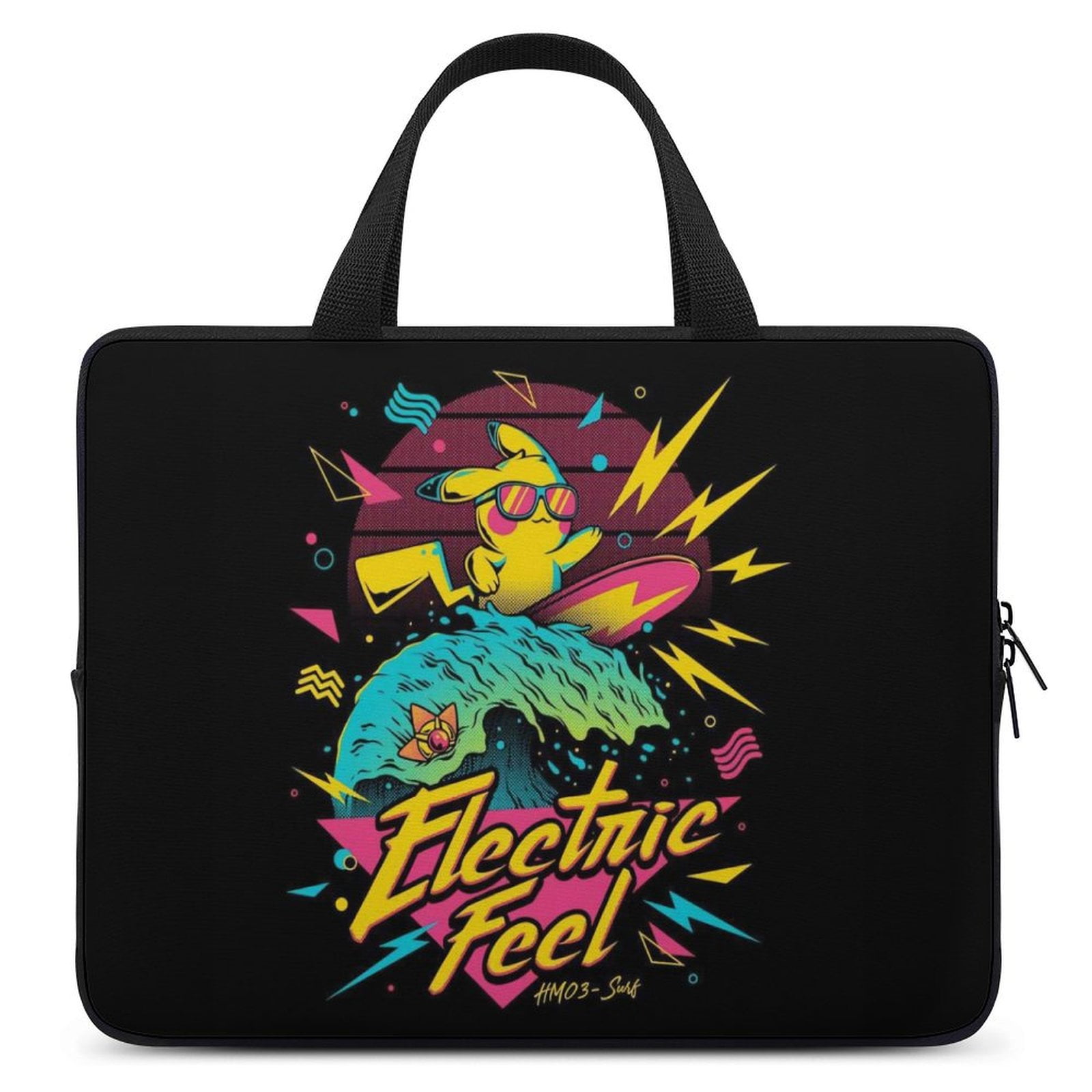 Pokemon-Pikachu Game 15 Inch Laptop Bag,Expandable Computer Bag Laptop ...