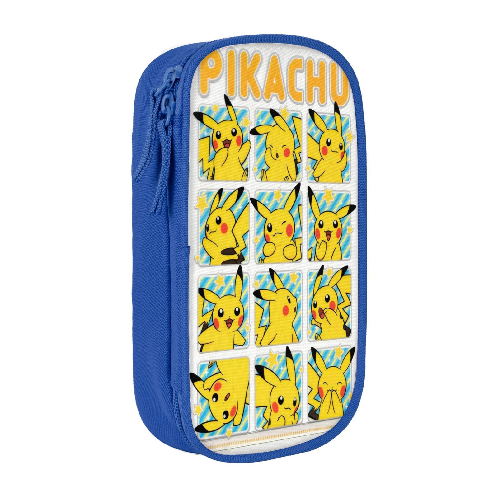 Pokemon-Pikachu Game Big Capacity Pencil Case,Pencil Pouch Office ...