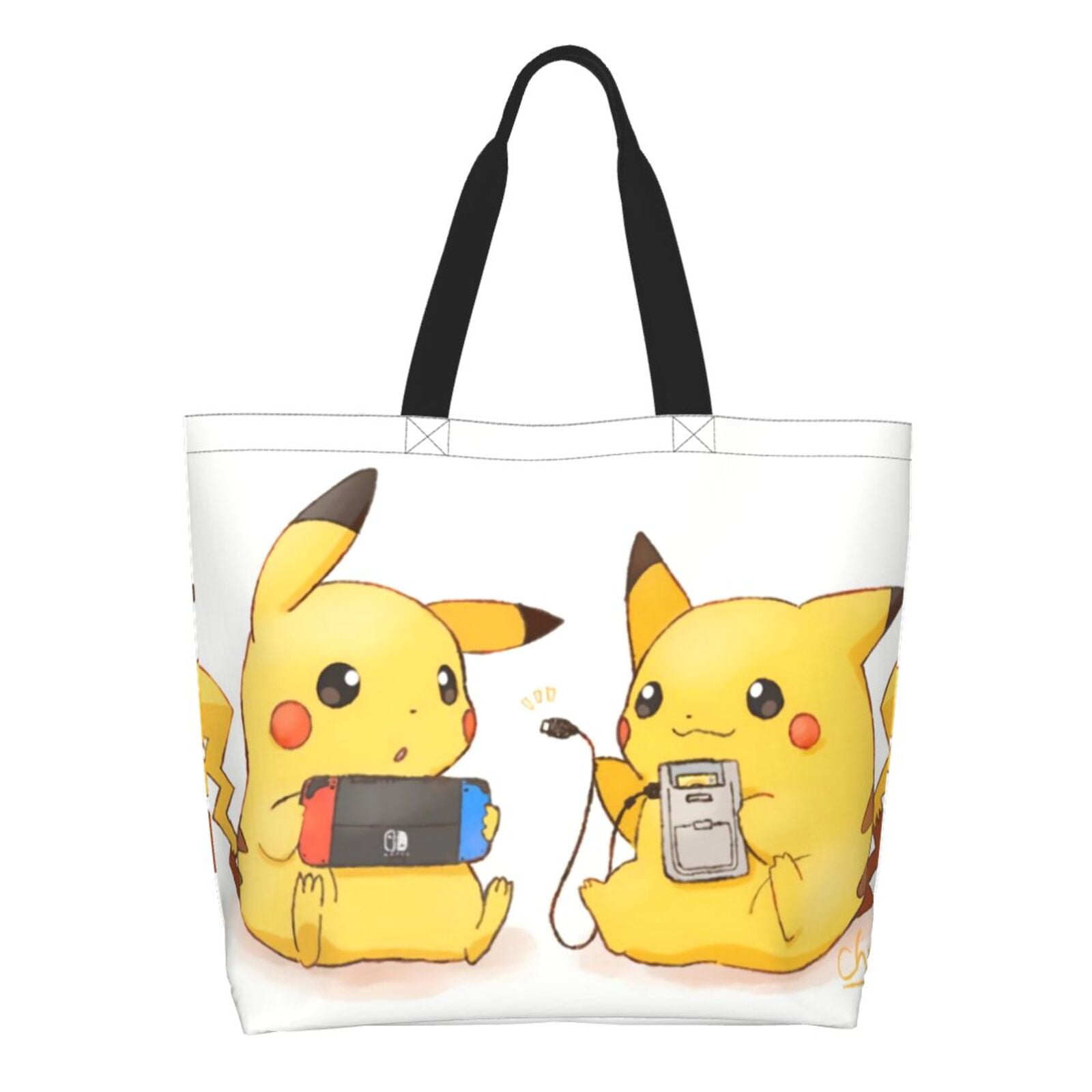 Pokemon-Pikachu Game Laptop Tote Bag for Women,Work 15.9 inch Canvas ...