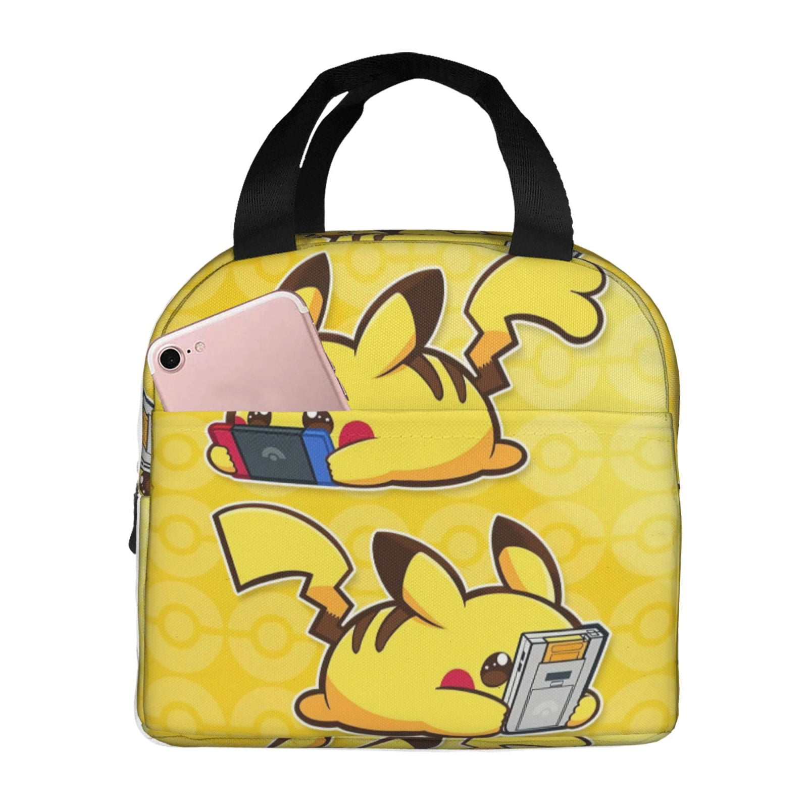 Pokemon-Pikachu Game Lunch Box,Lunch Bag,Insulated Lunch Bag,Lunch Bags ...