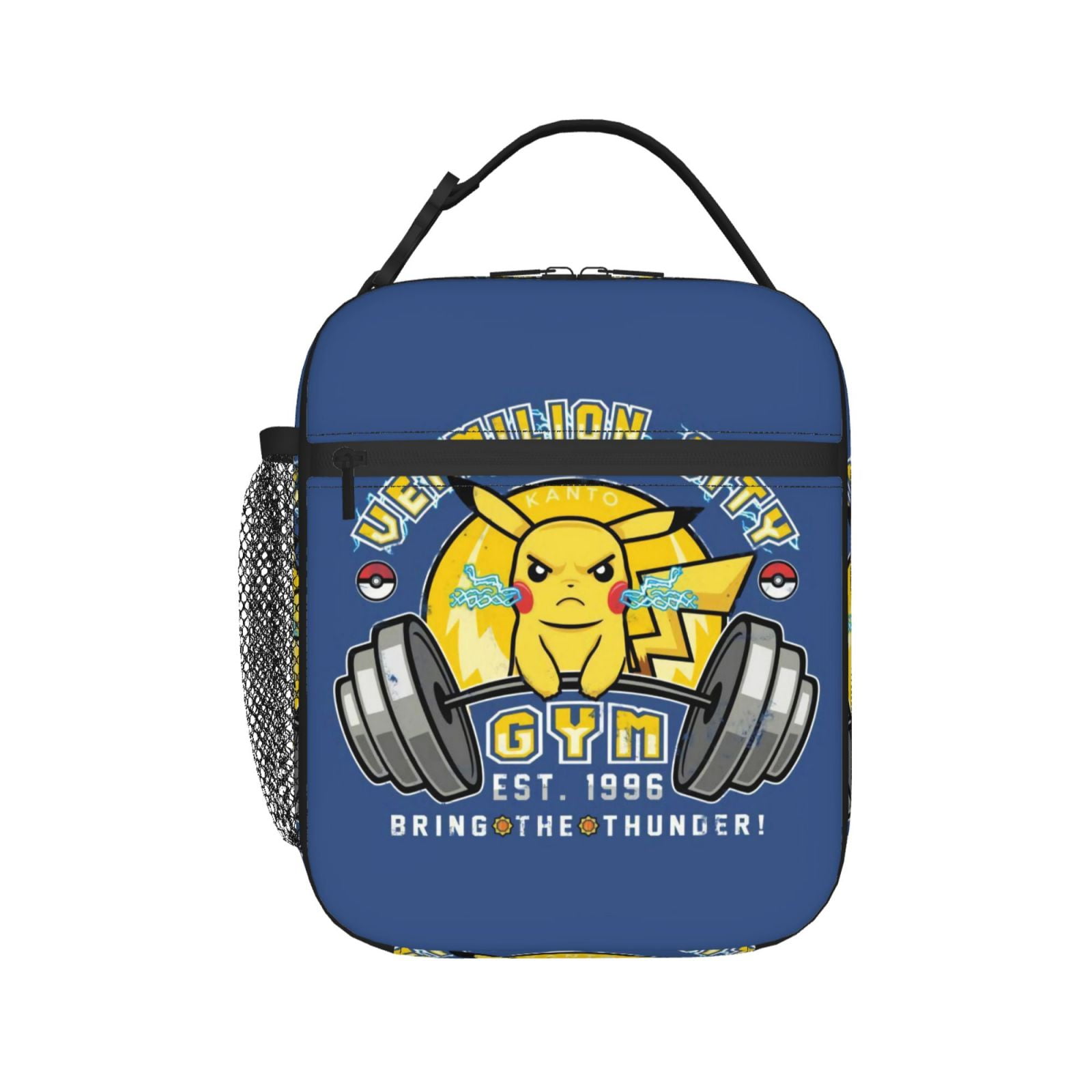 Pokemon-Pikachu Game Lunch Box for Women & Men Adult Insulated Lunch ...