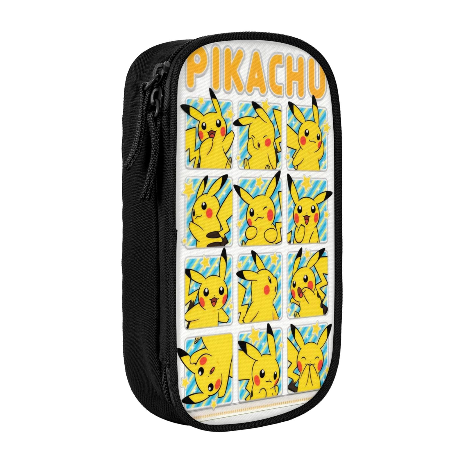 Pokemon-Pikachu Game Pencil Case,Big Capacity Pencil Pouch Stationery ...