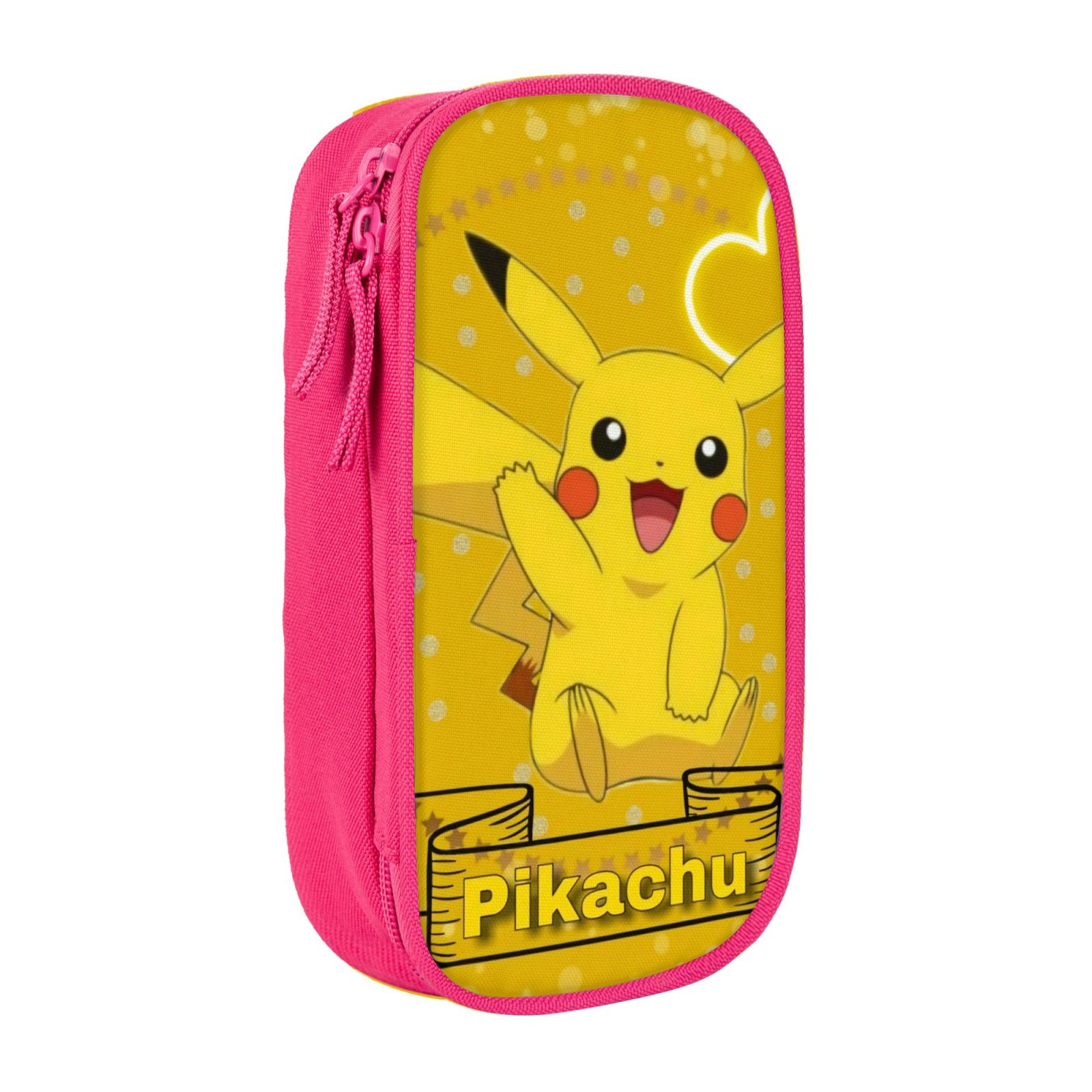 Pokemon-Pikachu Game Pencil Case,Pencil Pouch,Extra Big Pencil Bag,Pen ...